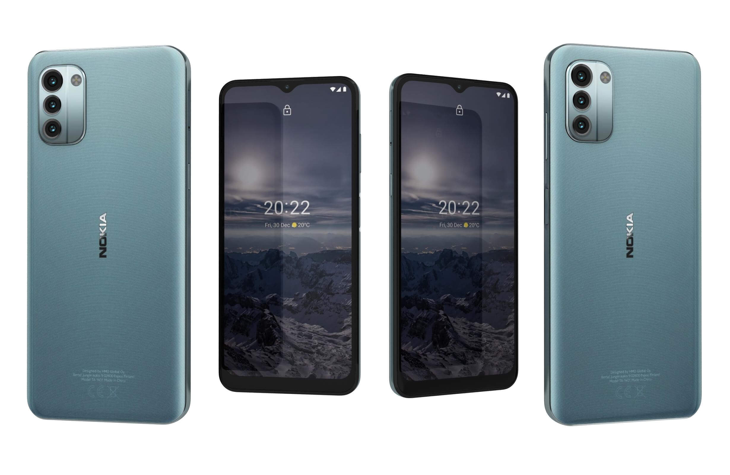 Nokia G21 All Colors - 3D Model by Rever_Art