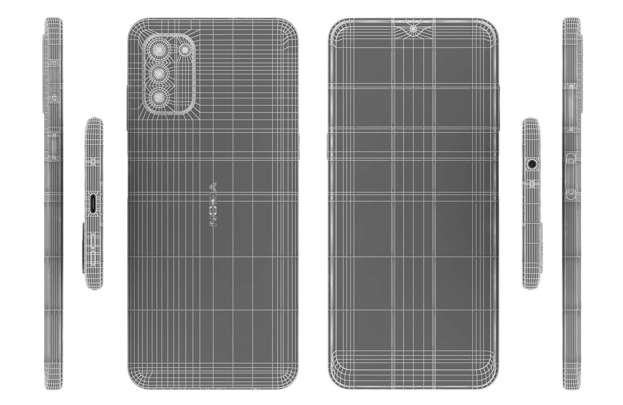 Nokia G21 Blue - 3D Model by Rever_Art