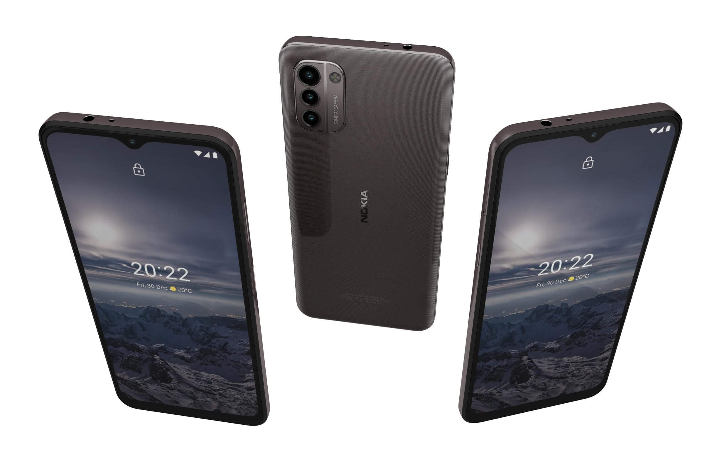 Nokia G21 Brown - 3D Model by Rever_Art