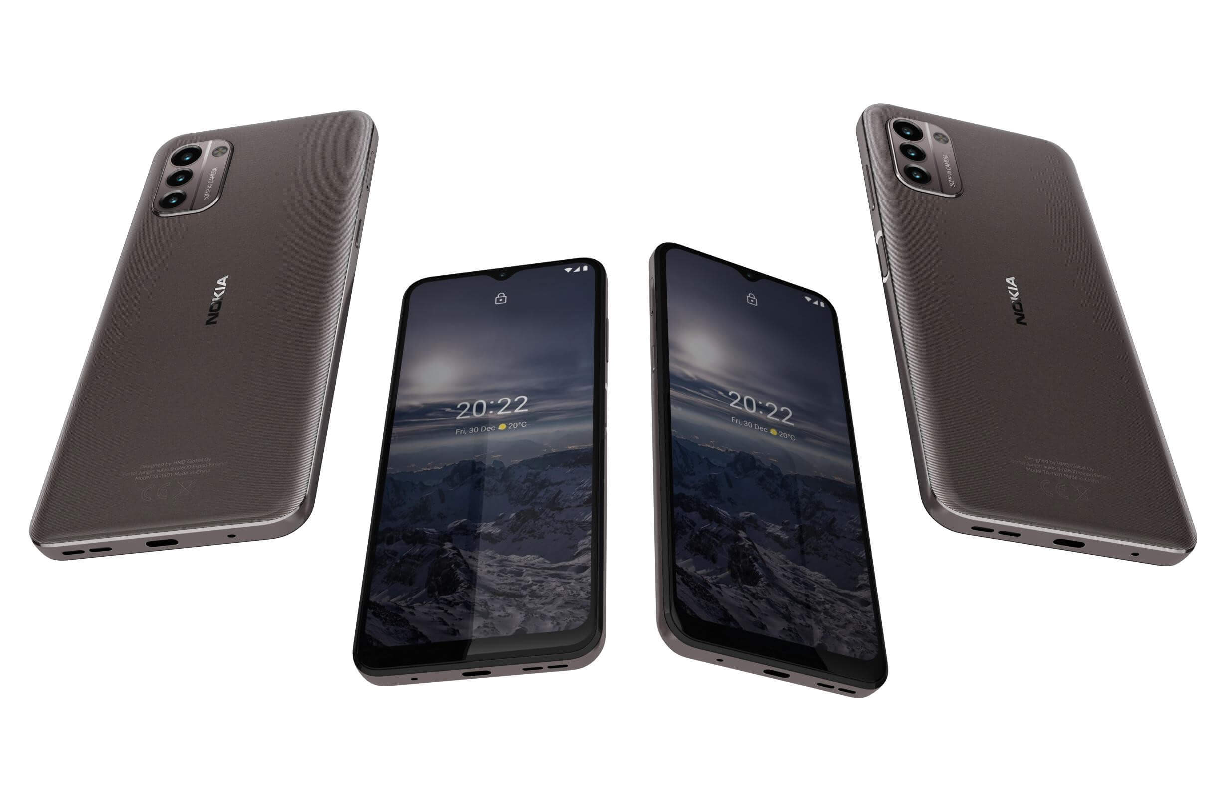 Nokia G21 Brown - 3D Model by Rever_Art