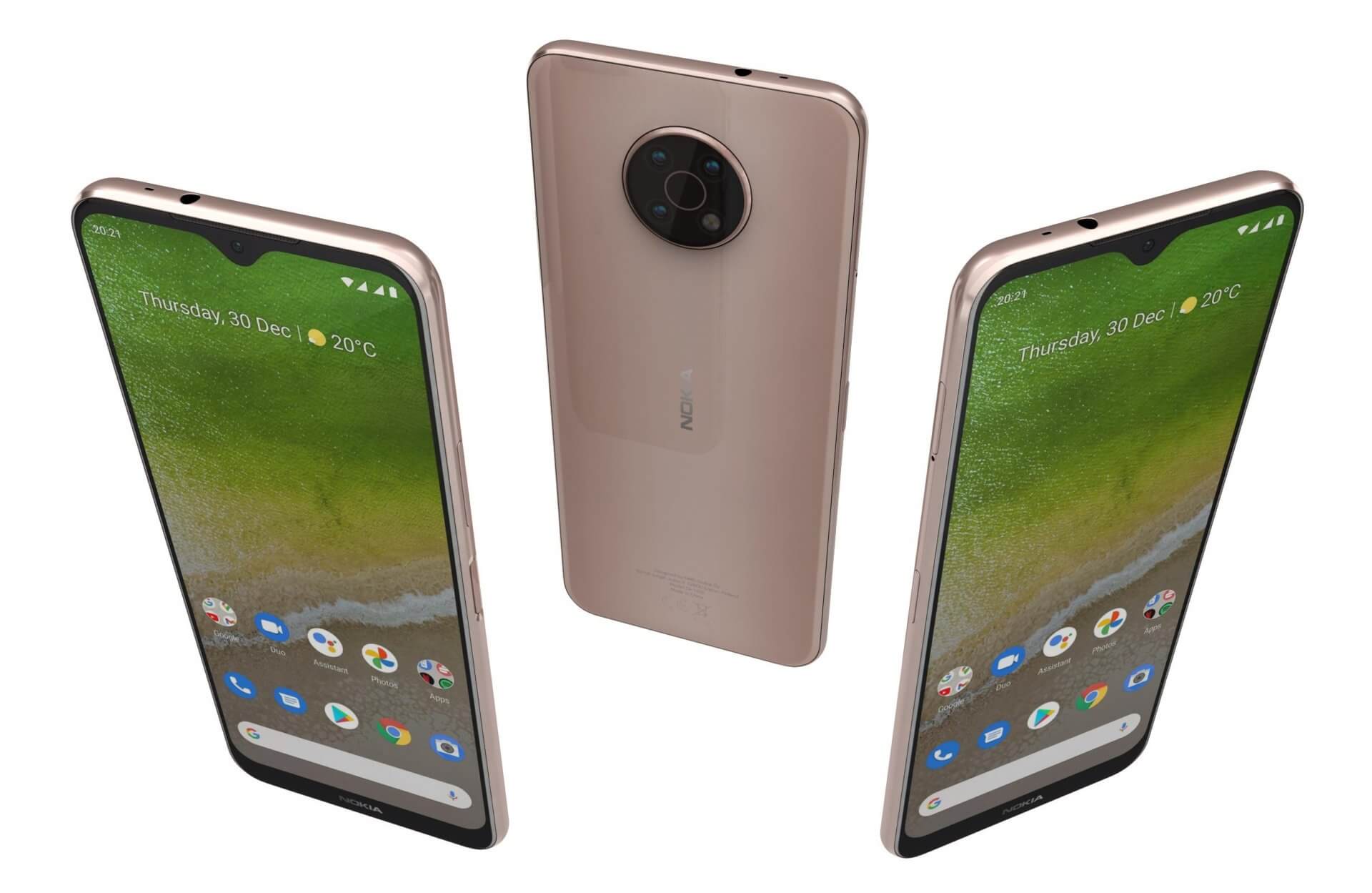 Nokia G50 5G Nordic Blue And Midnight Sun - 3D Model by Rever_Art