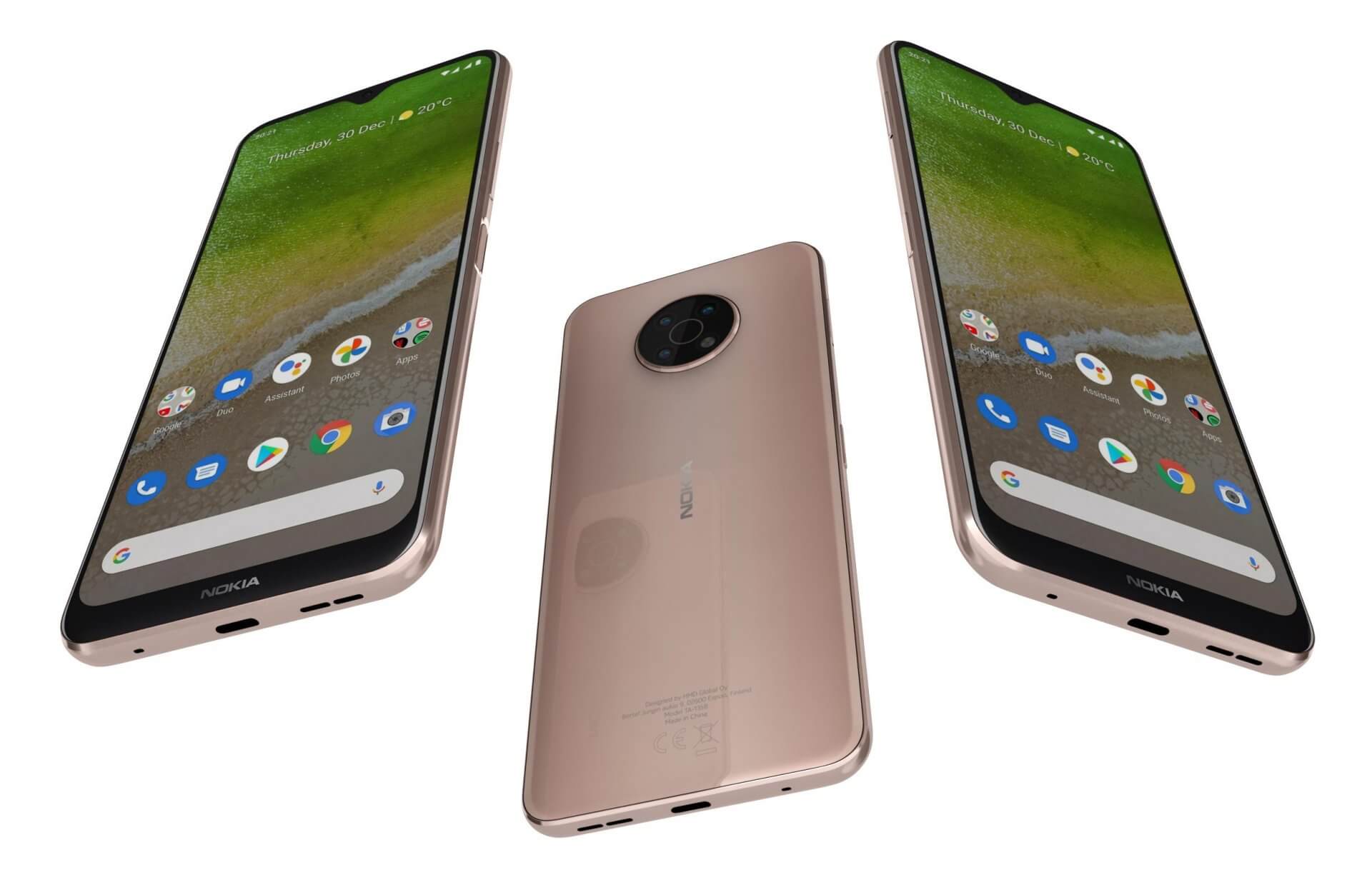 Nokia G50 5G Nordic Blue And Midnight Sun - 3D Model by Rever_Art