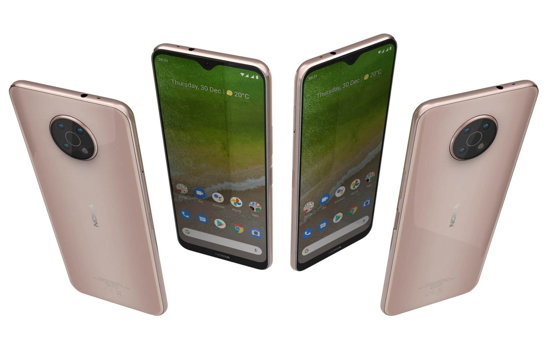 Nokia G50 5G Nordic Blue And Midnight Sun - 3D Model by Rever_Art