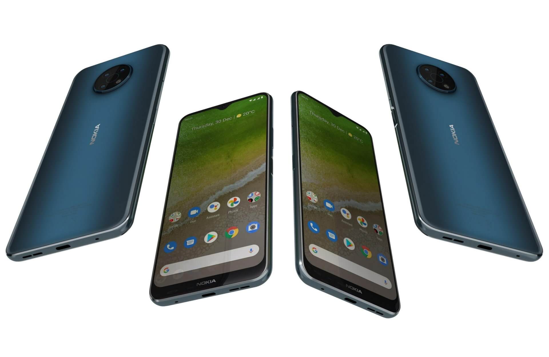 Nokia G50 5G Nordic Blue And Midnight Sun - 3D Model by Rever_Art