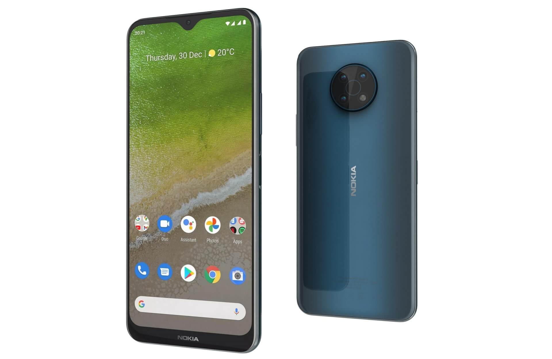 Nokia G50 5G Nordic Blue And Midnight Sun - 3D Model by Rever_Art