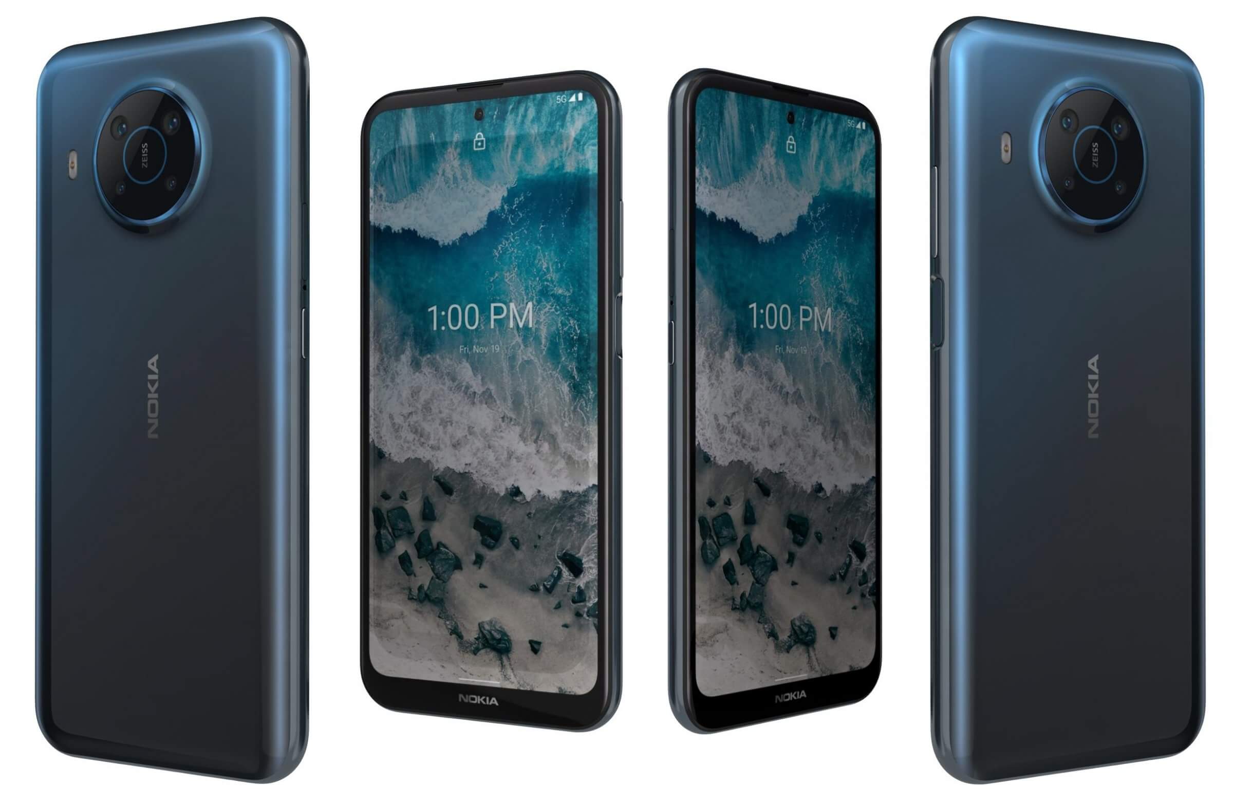 Nokia X100 Midnight Blue - 3D Model by Rever_Art