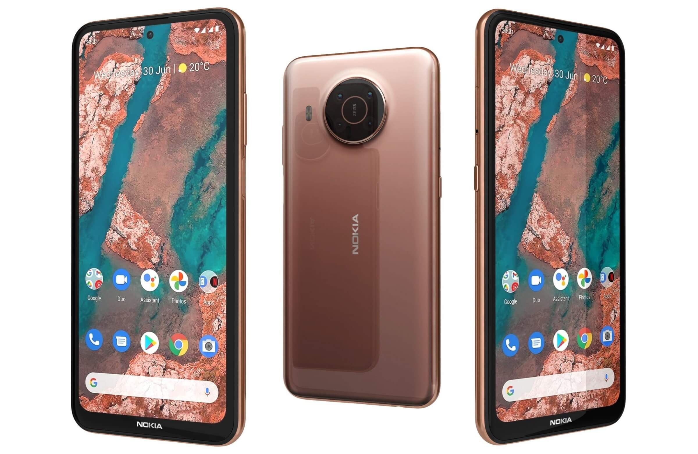 Nokia X20 Midnight Sun - 3D Model by Rever_Art