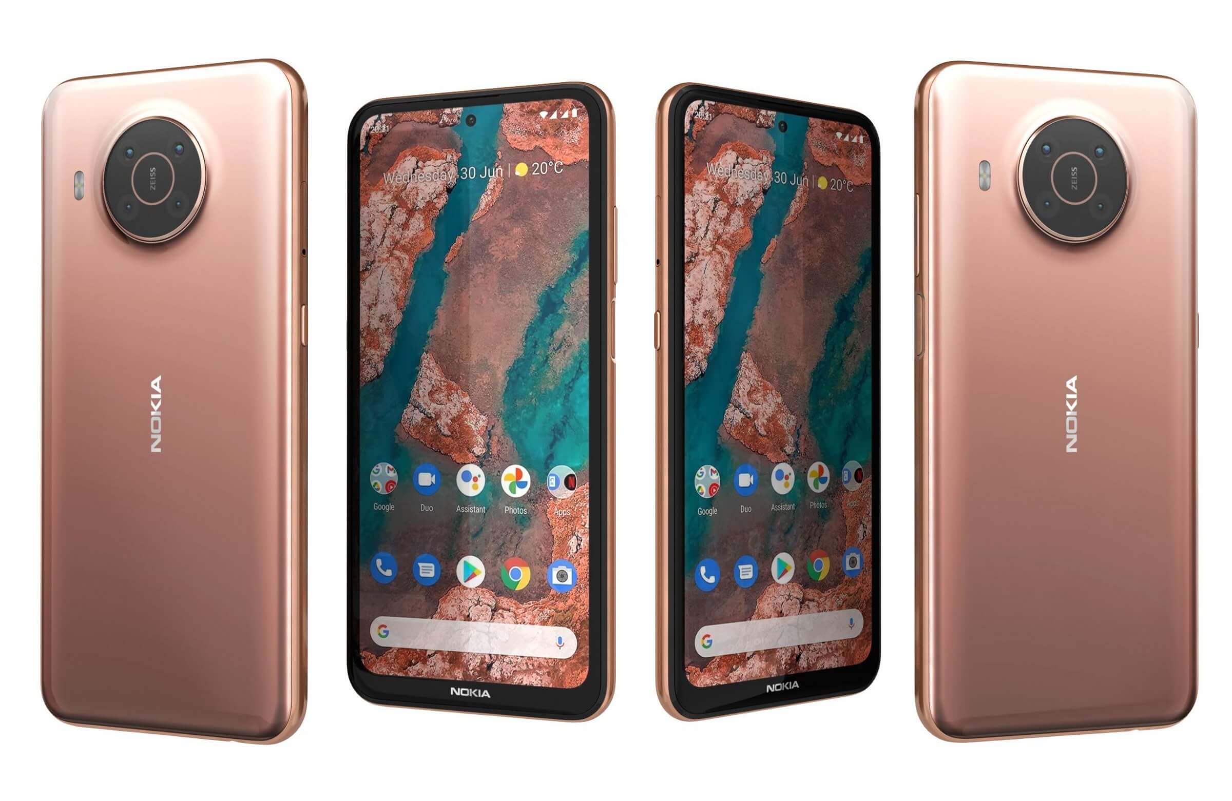 Nokia X20 Midnight Sun - 3D Model by Rever_Art