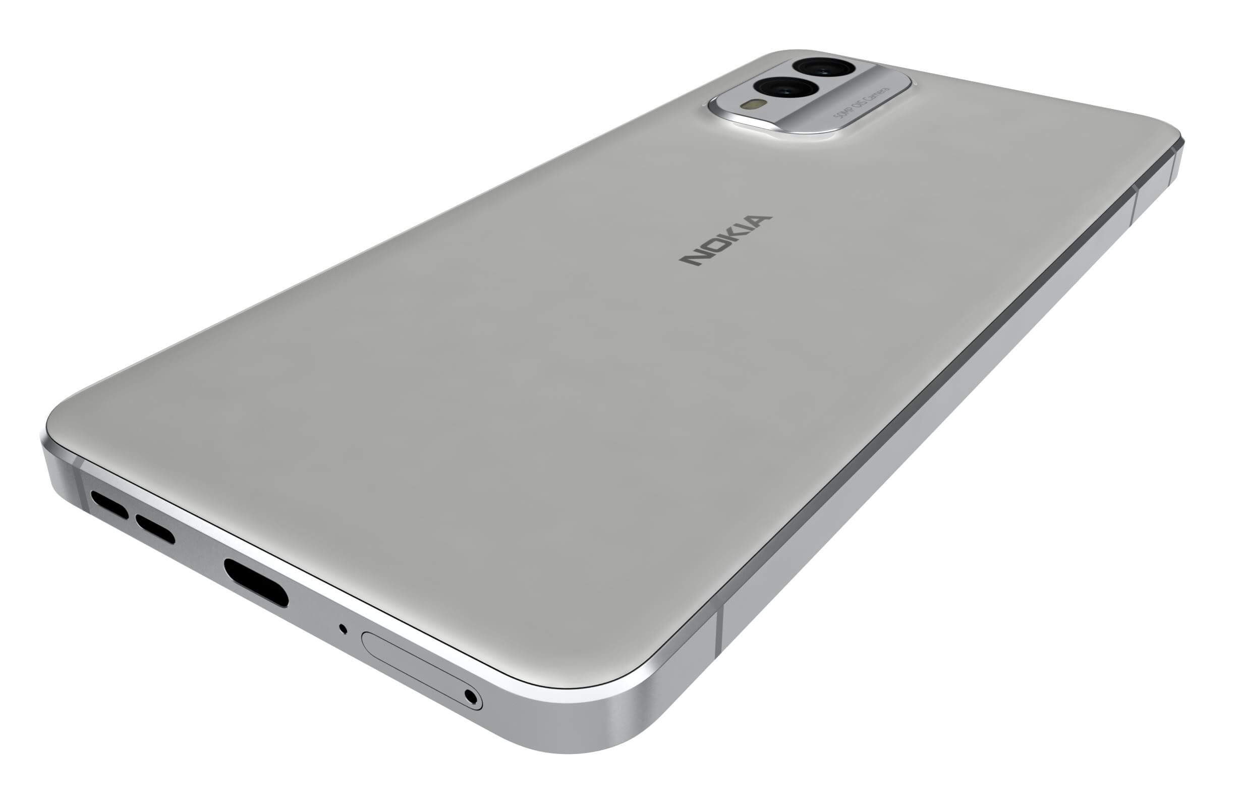 Nokia X30 Ice White - 3D Model by Rever_Art