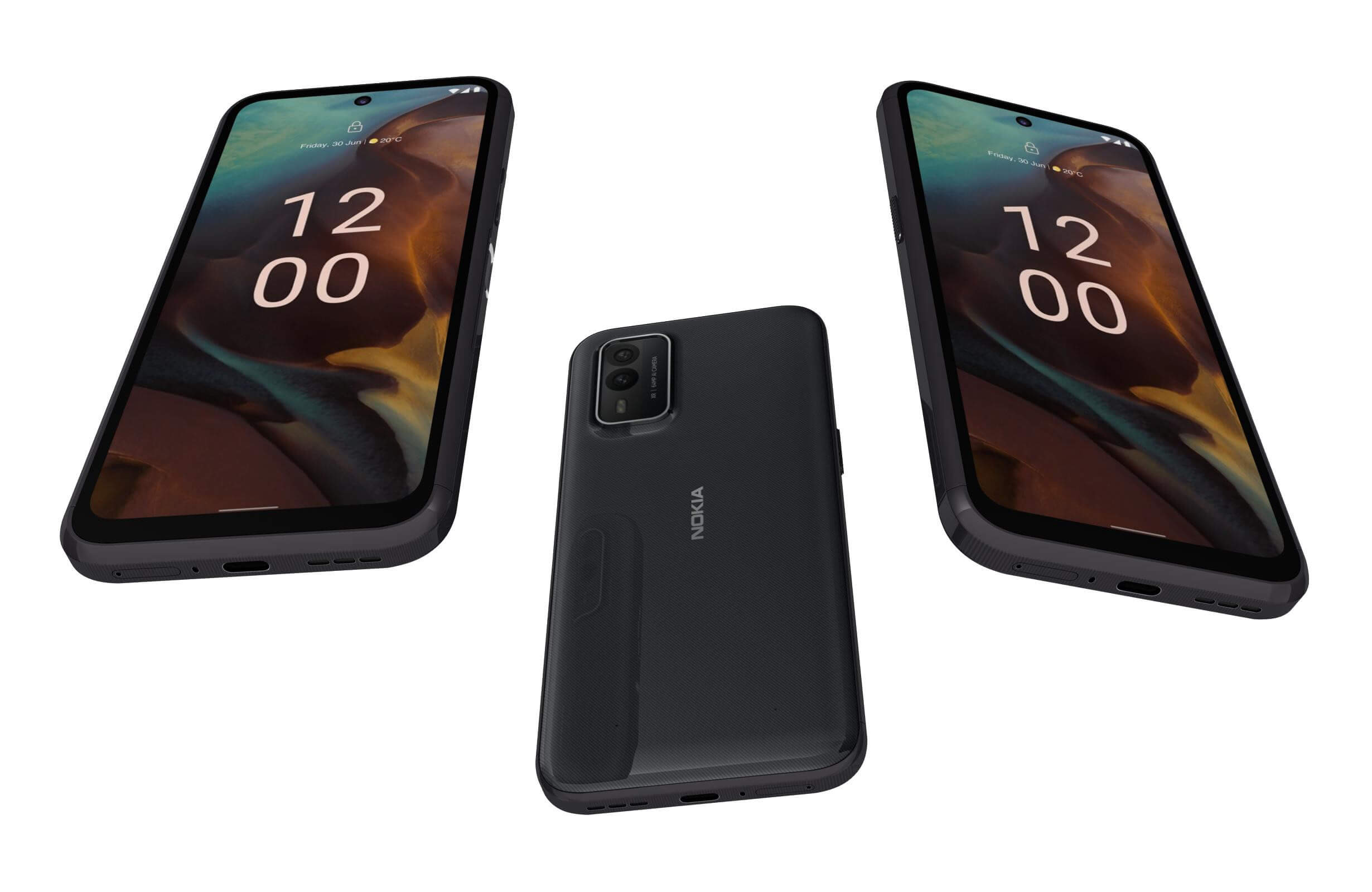 Nokia XR30 Black - 3D Model by Rever_Art