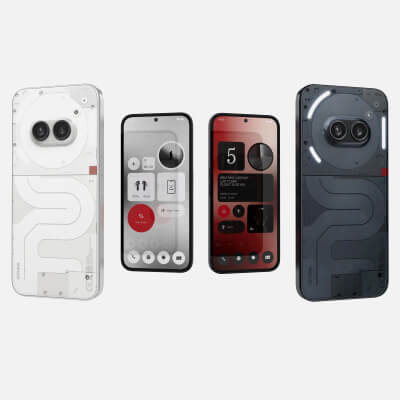 Nothing Phone 2A Black and White - 3D Model by Rever_Art