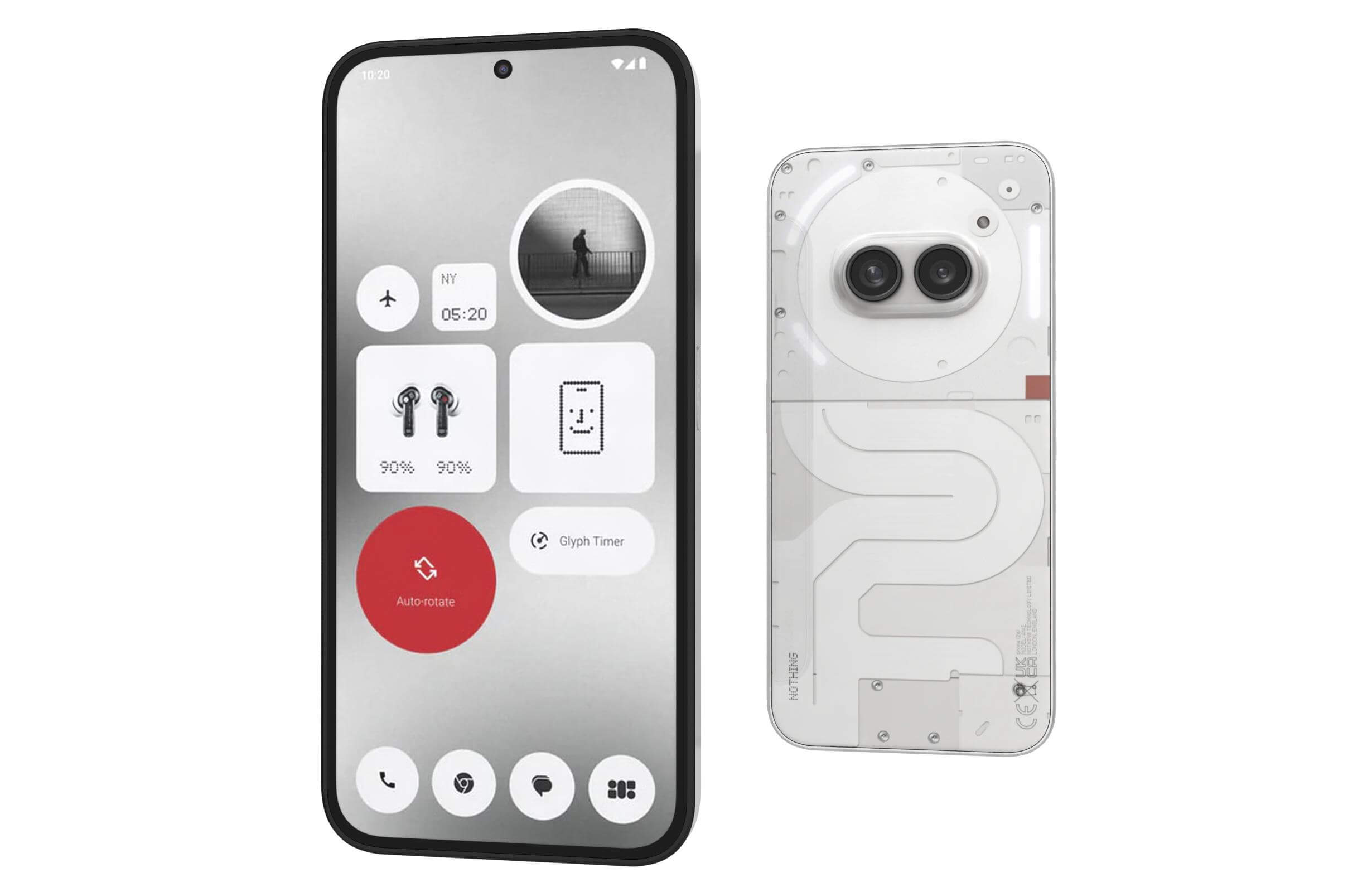 Nothing Phone 2A White - 3D Model by Rever_Art