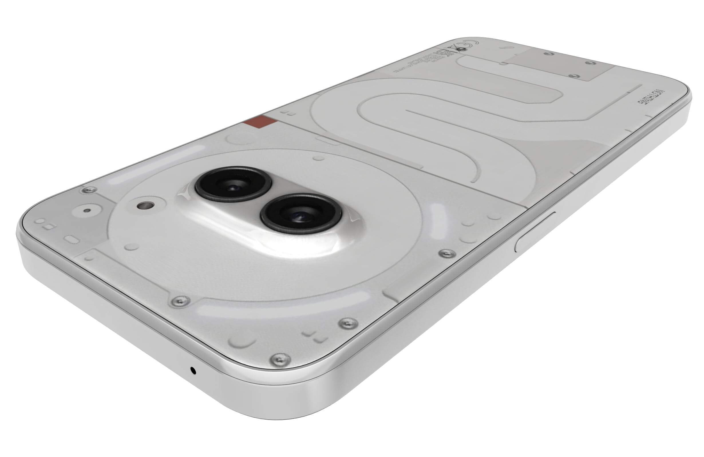 Nothing Phone 2A White - 3D Model by Rever_Art