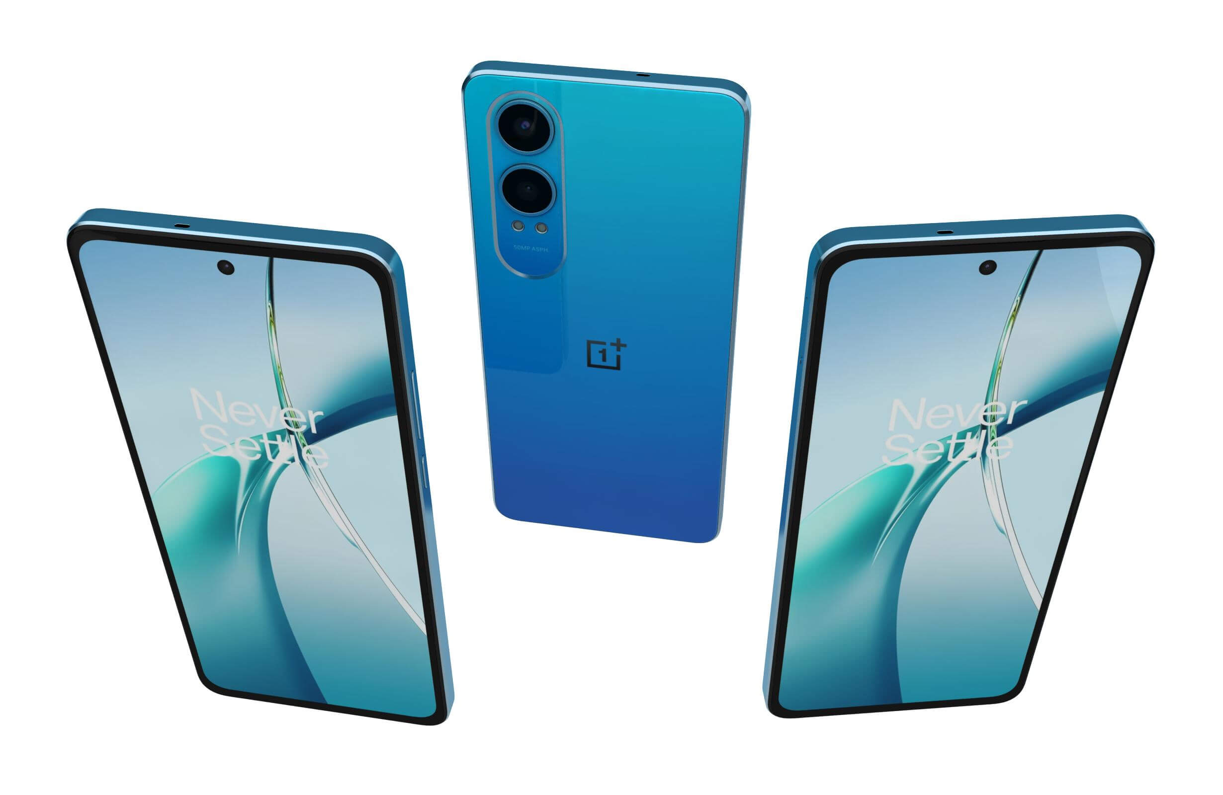 OnePlus Nord CE4 Lite Blue - 3D Model by Rever_Art