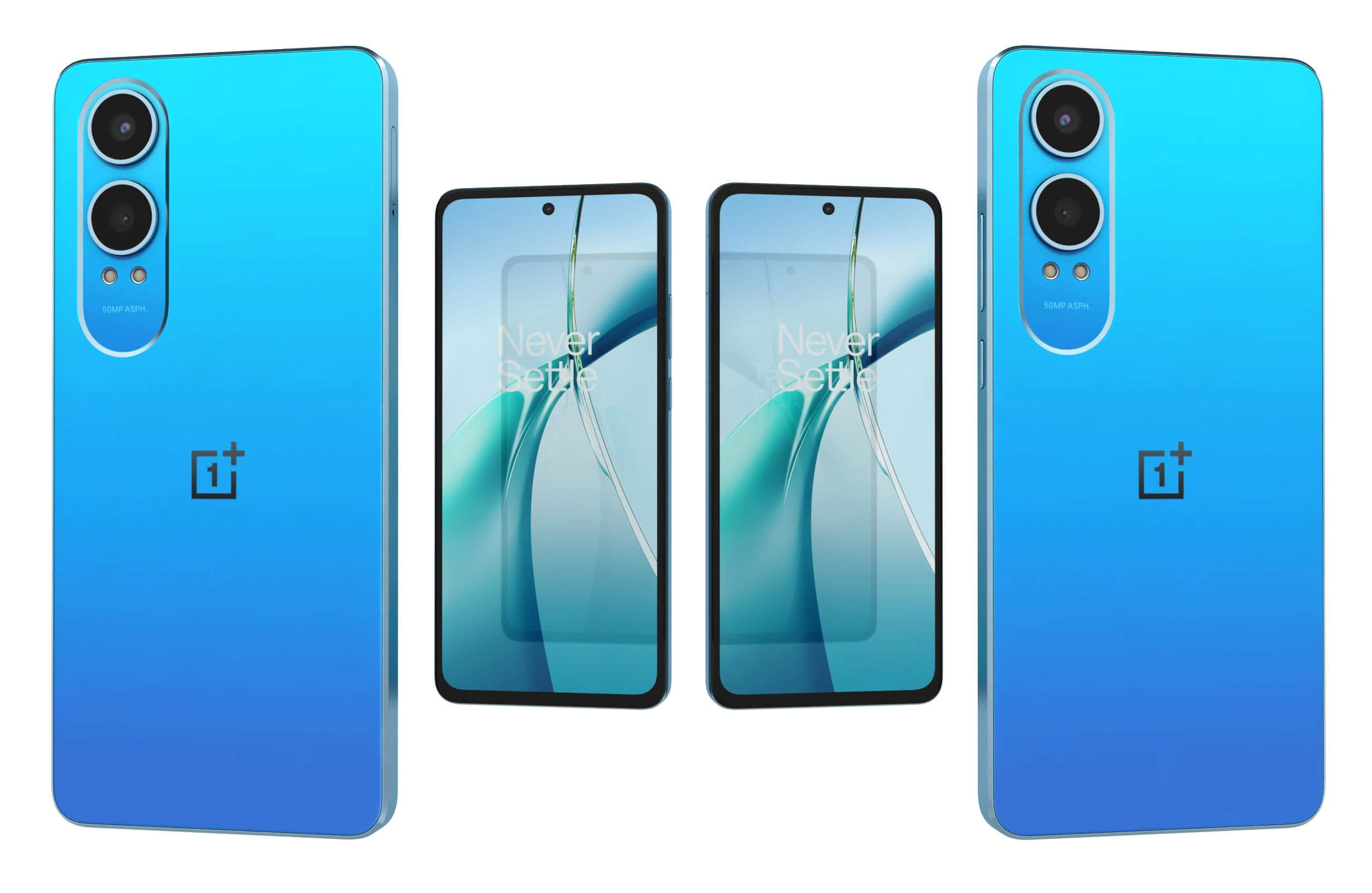 OnePlus Nord CE4 Lite Blue - 3D Model by Rever_Art