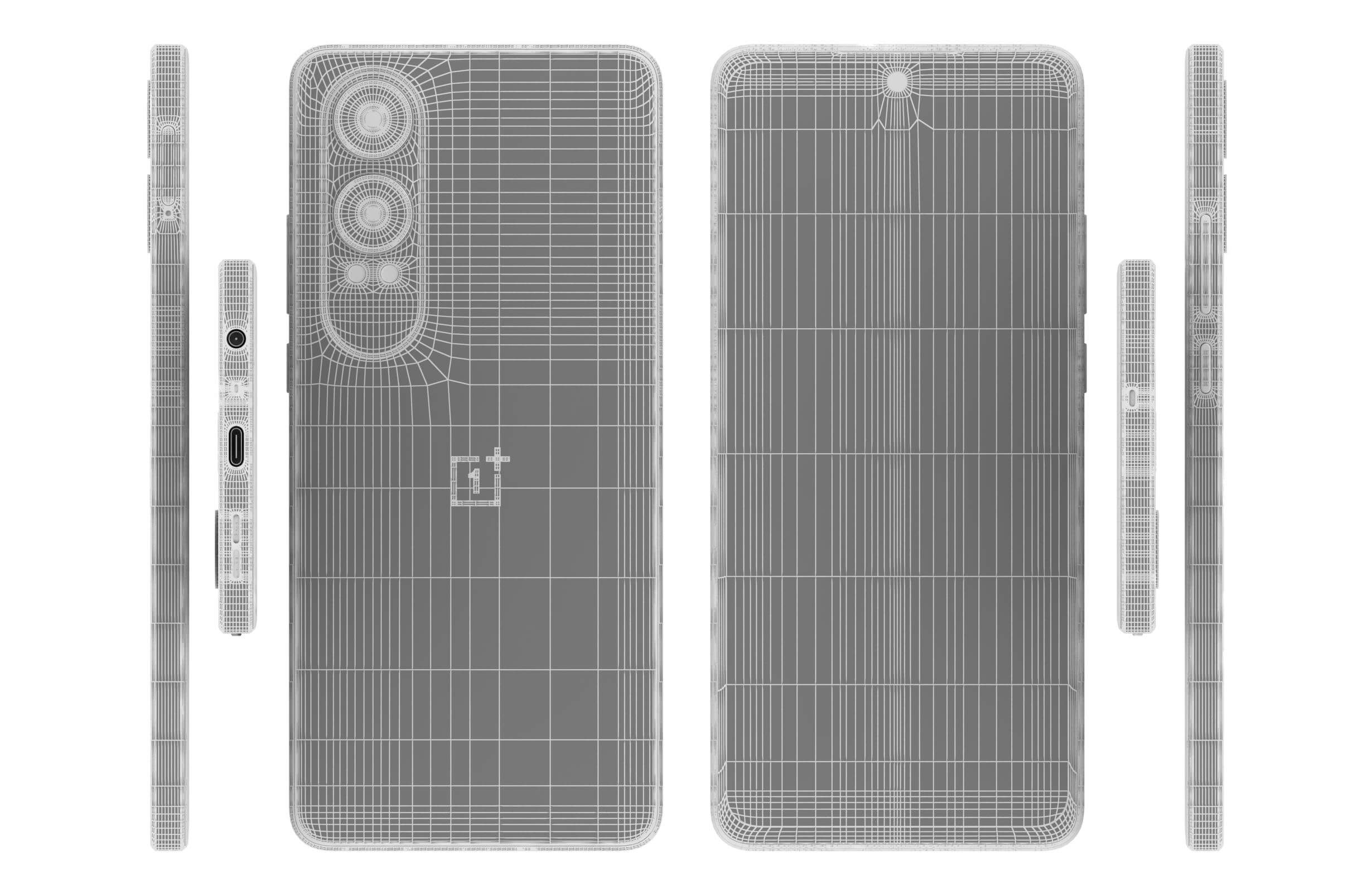 OnePlus Nord CE4 Lite Blue - 3D Model by Rever_Art