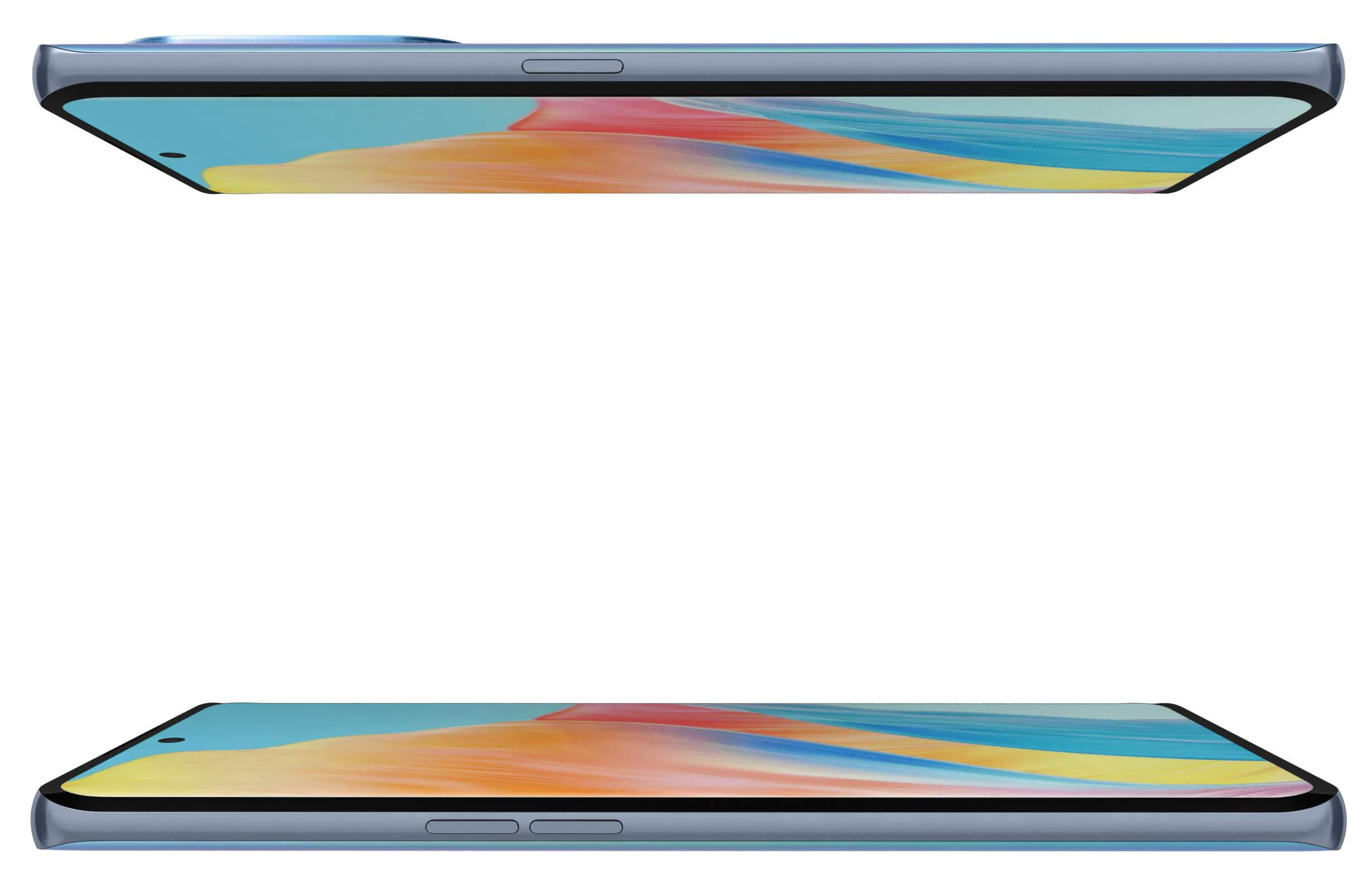 Oppo A1 Pro Blue - 3D Model by Rever_Art