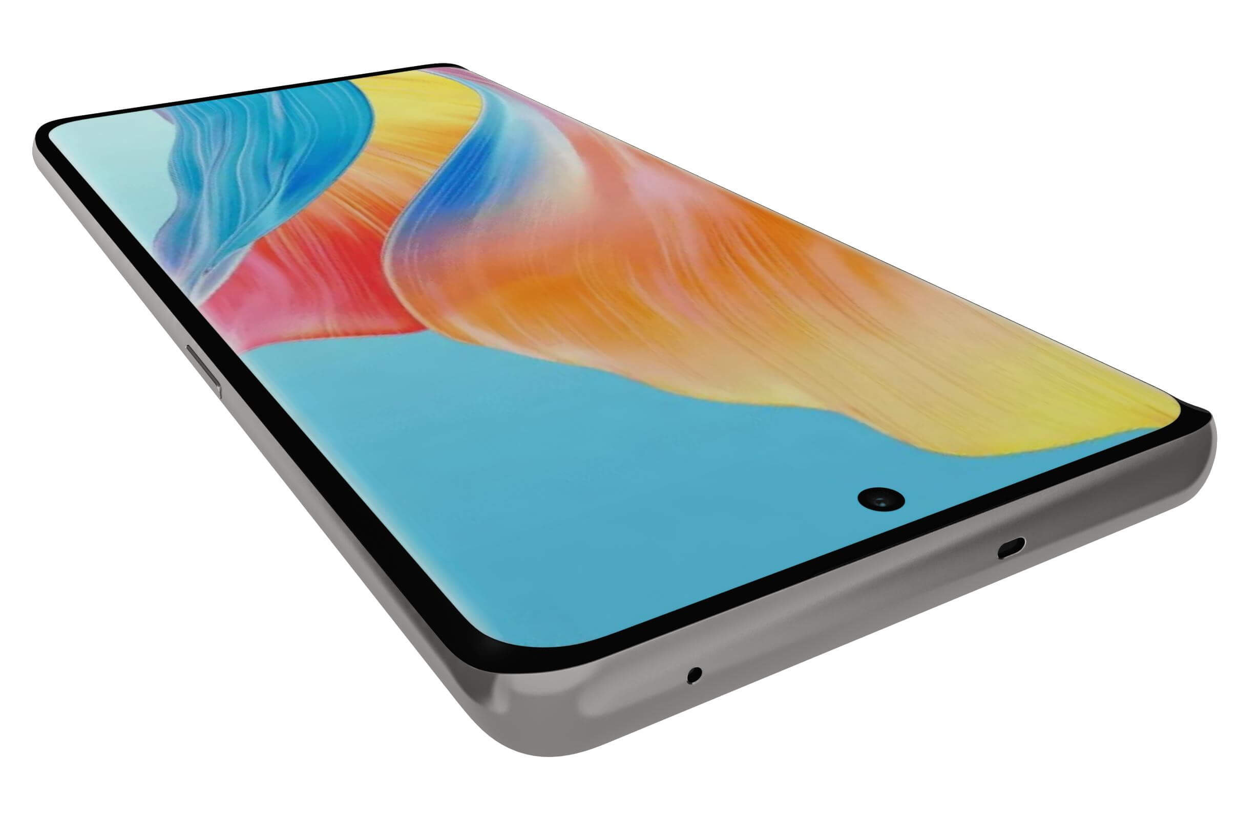 Oppo A1 Pro Gold - 3D Model by Rever_Art