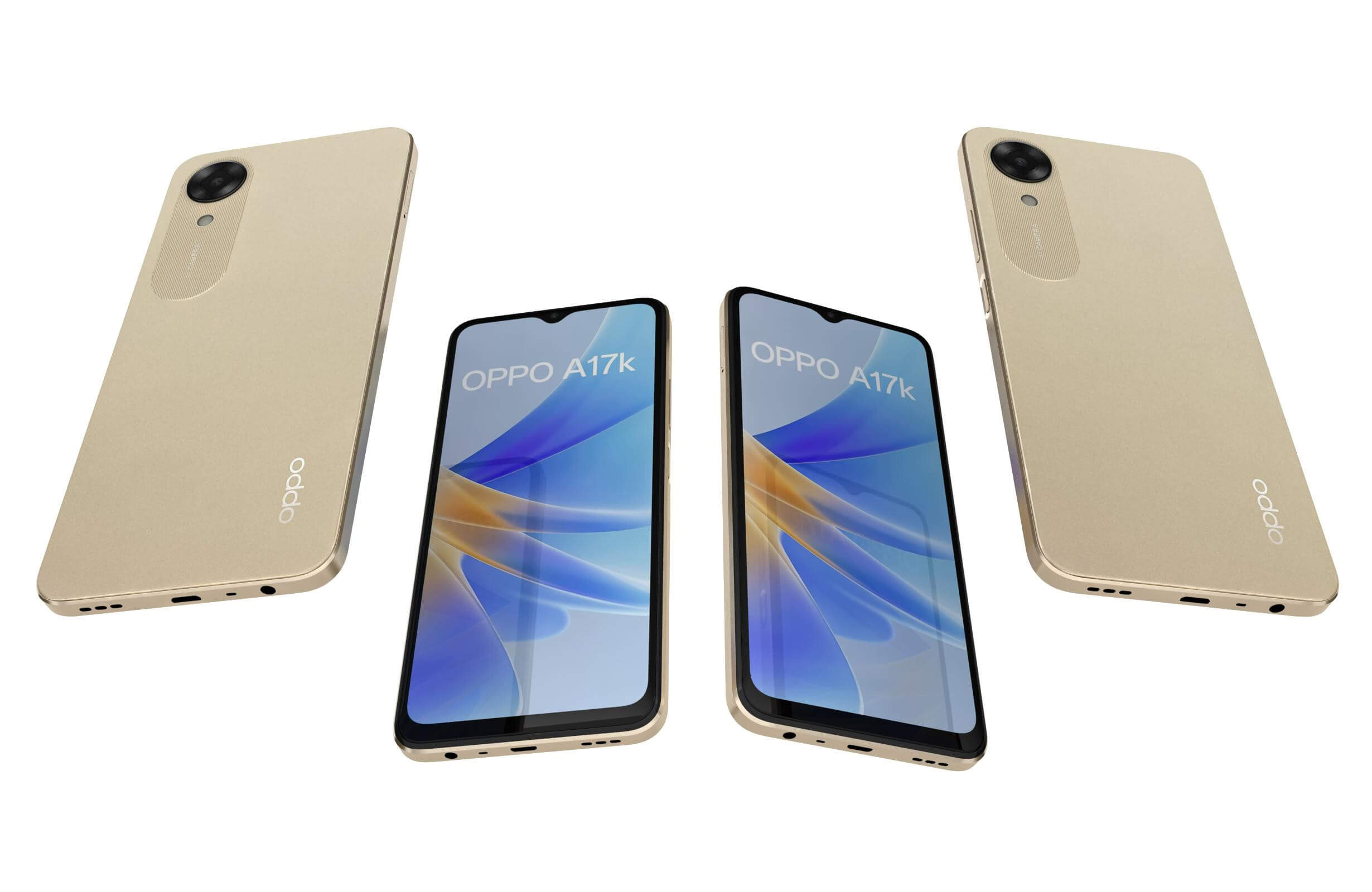 Oppo A17 And A17K - 3D Model by Rever_Art