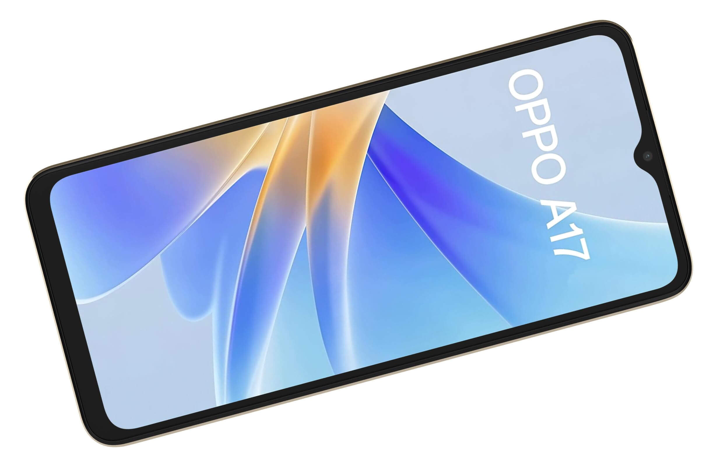 Oppo A17 Blue And Yellow - 3D Model by Rever_Art