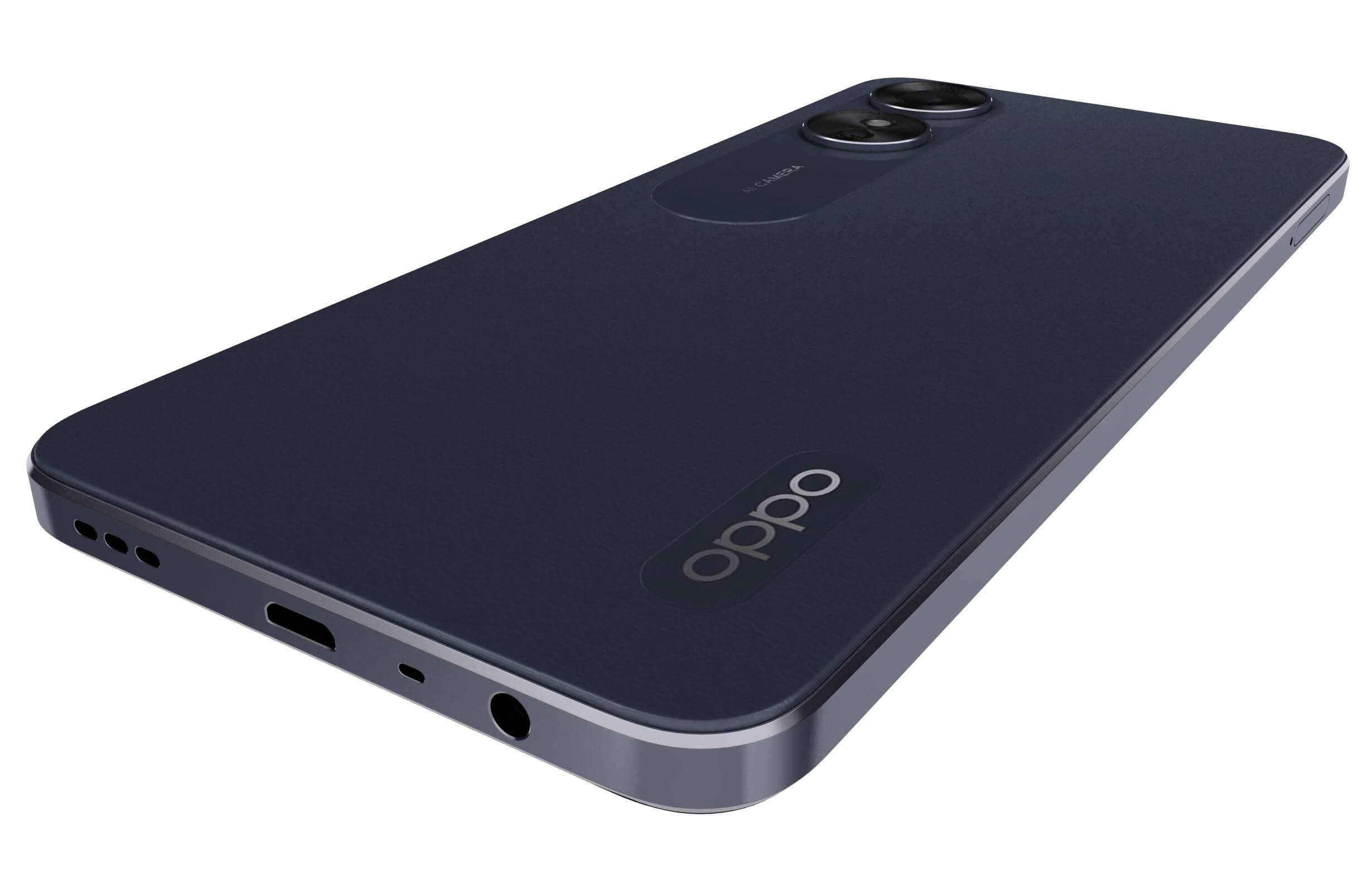 OPPO A17 Blue - 3D Model by Rever_Art