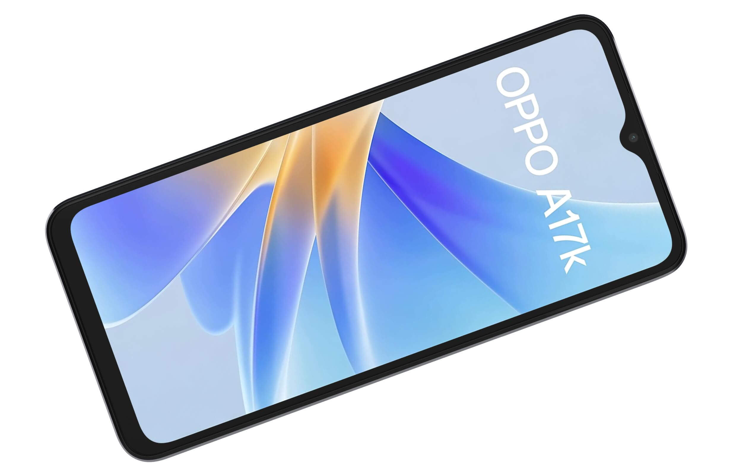 Oppo A17k Blue And Yellow - 3D Model by Rever_Art