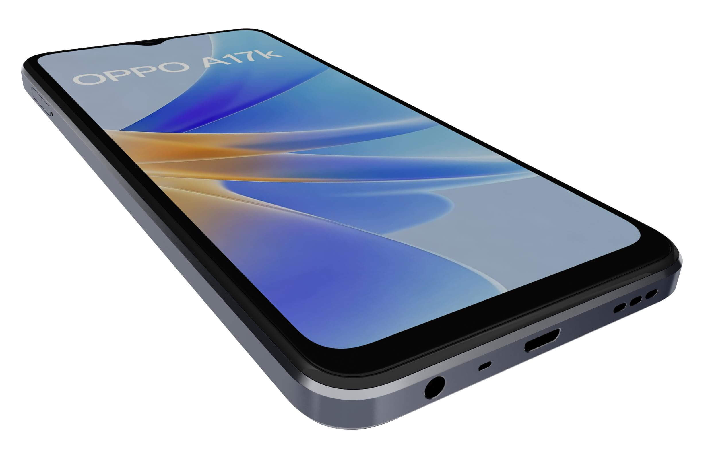 Oppo A17k Blue - 3D Model by Rever_Art