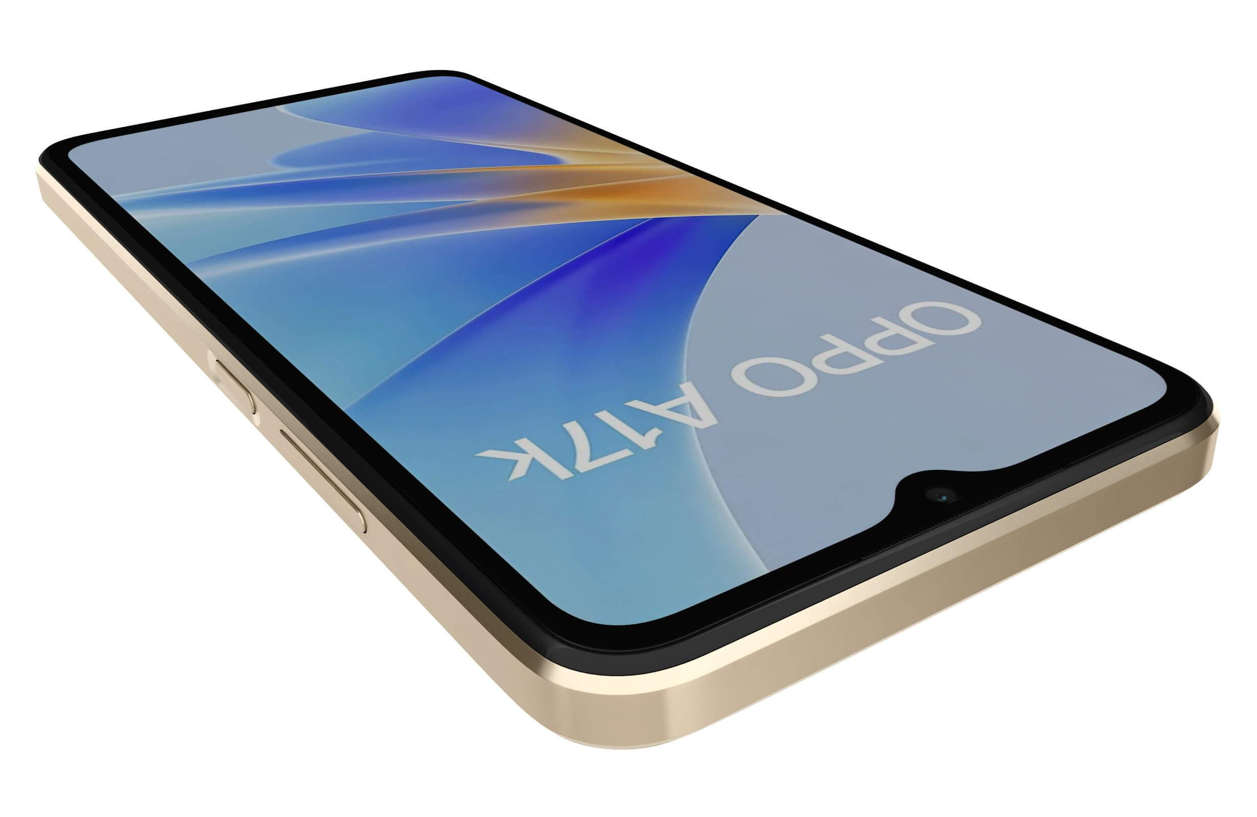 Oppo A17k Gold - 3D Model by Rever_Art