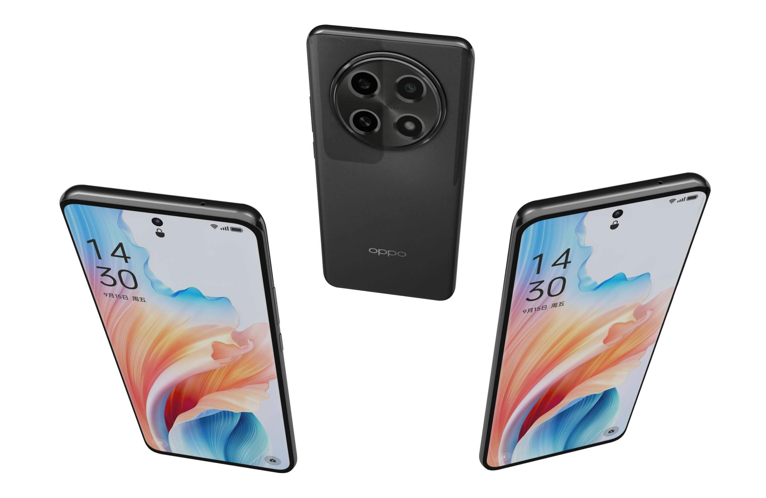 Oppo A2 Pro Black - 3D Model by Rever_Art