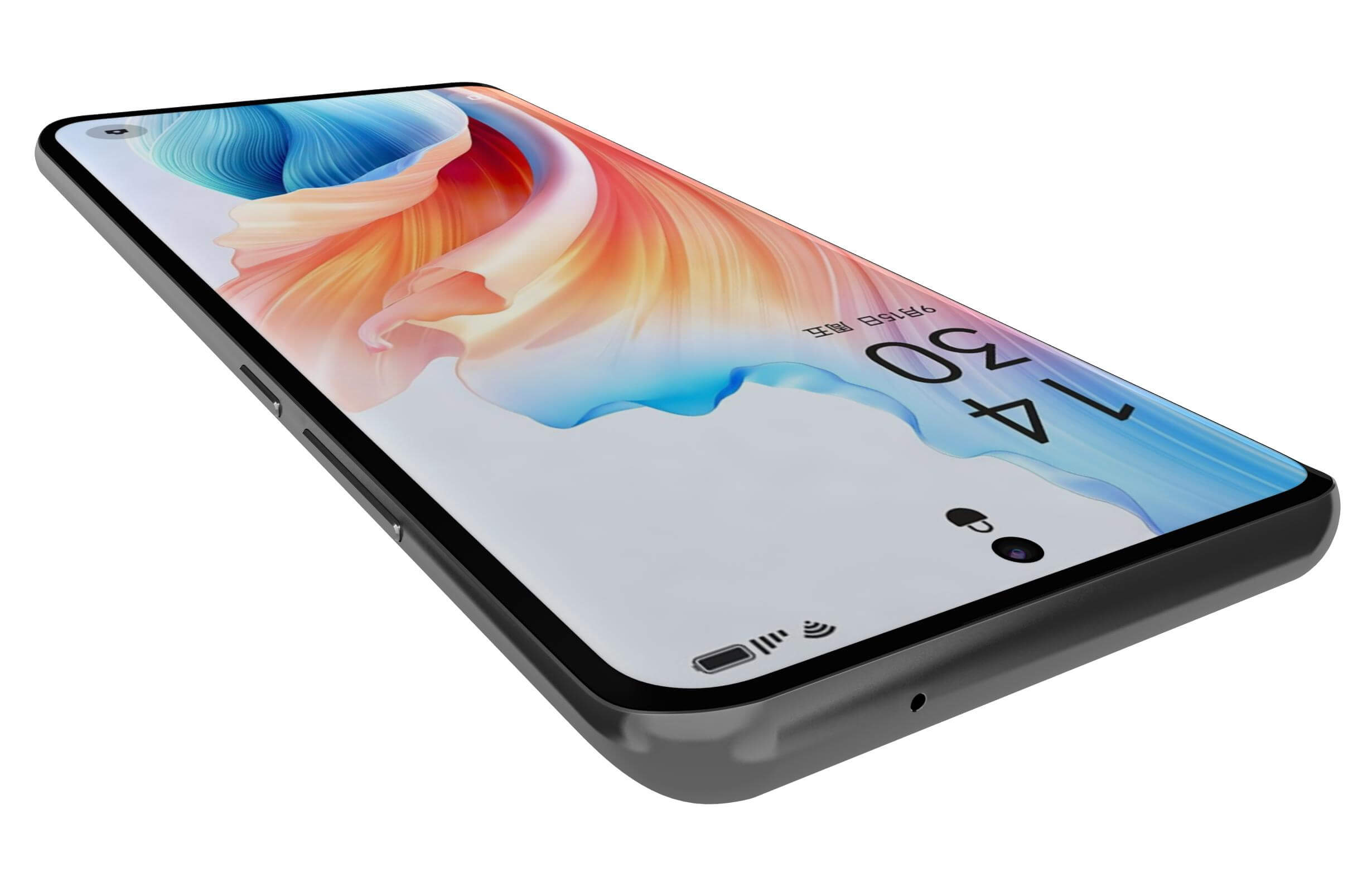 Oppo A2 Pro Pink - 3D Model by Rever_Art