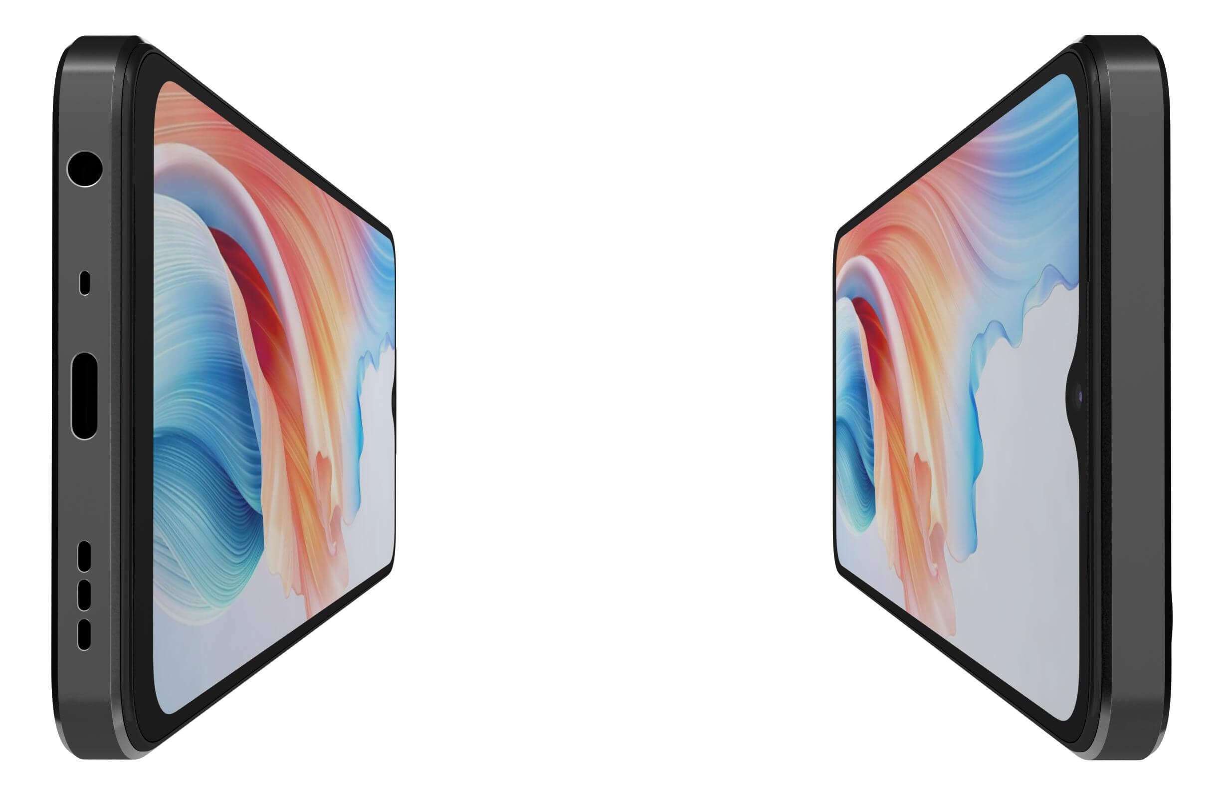 Oppo A2X Black - 3D Model by Rever_Art