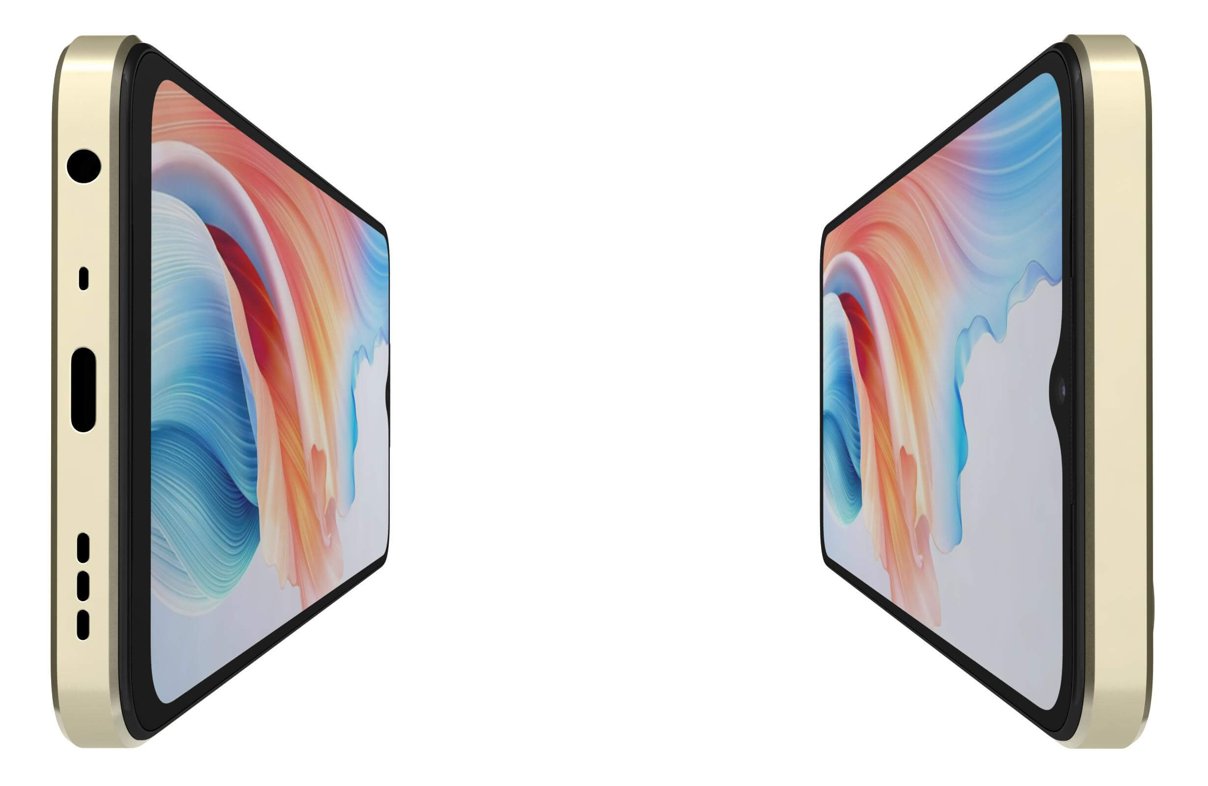 Oppo A2X Yellow - 3D Model by Rever_Art