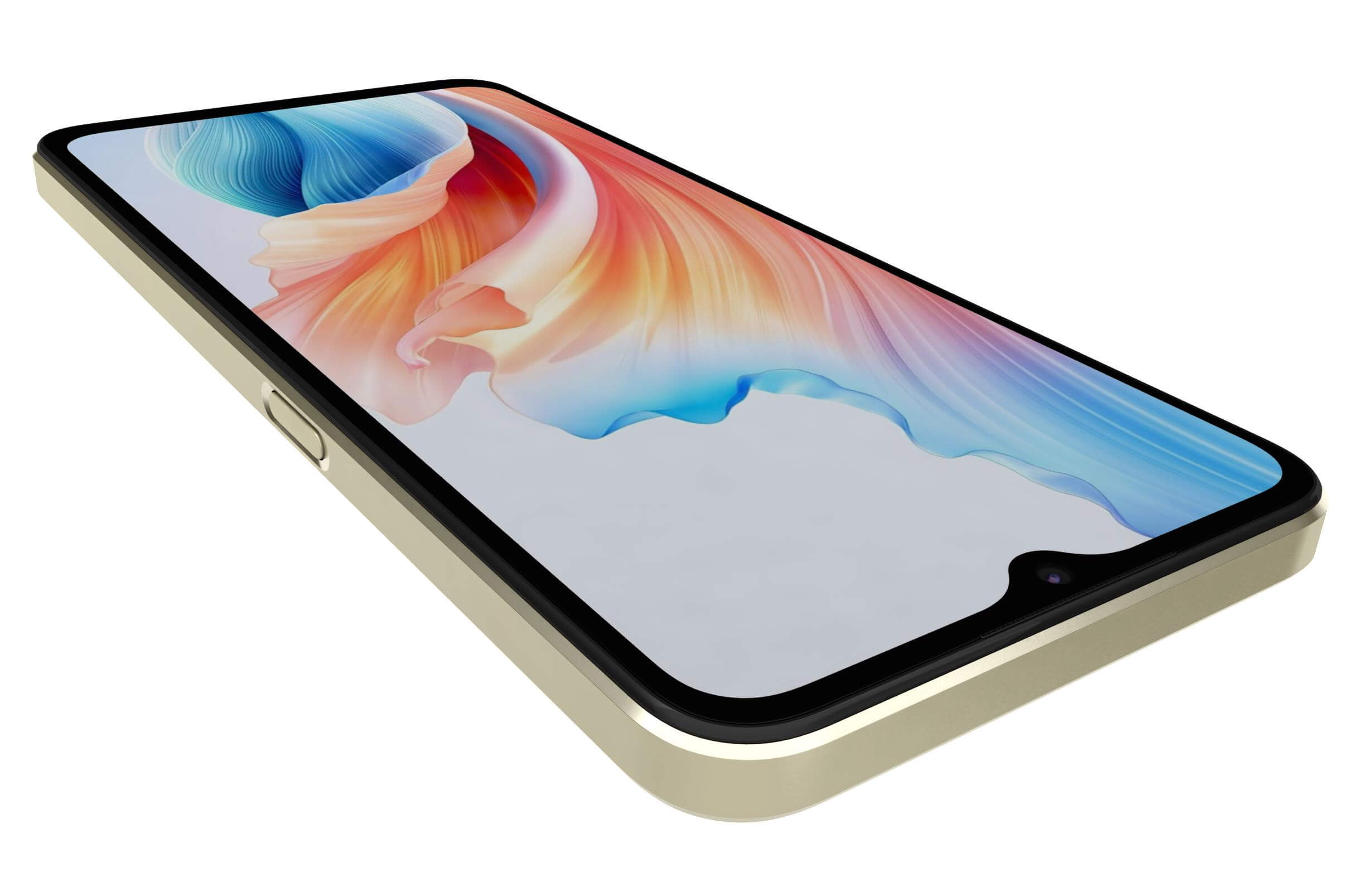 Oppo A2X Yellow - 3D Model by Rever_Art