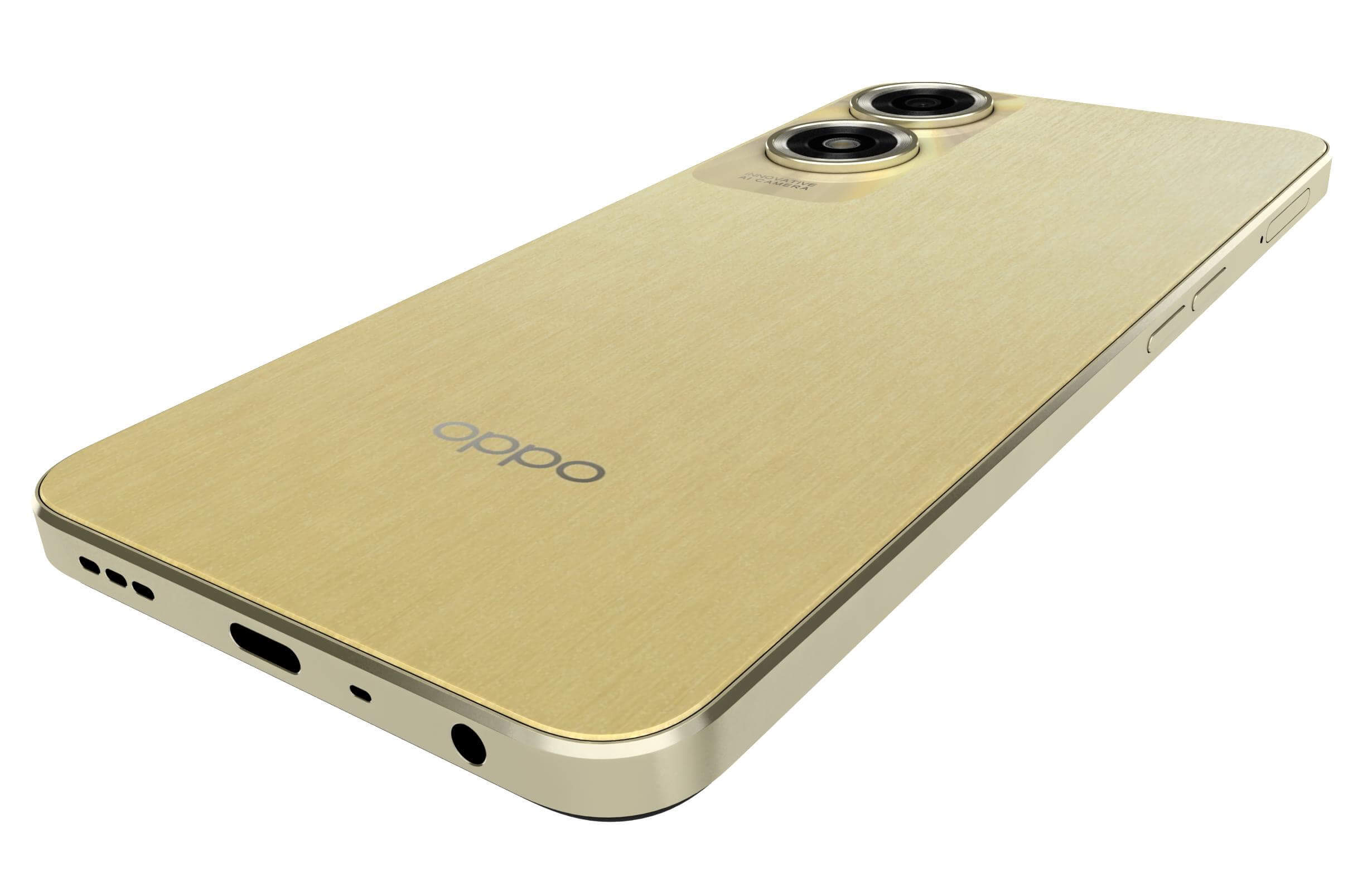 Oppo A2X Yellow - 3D Model by Rever_Art