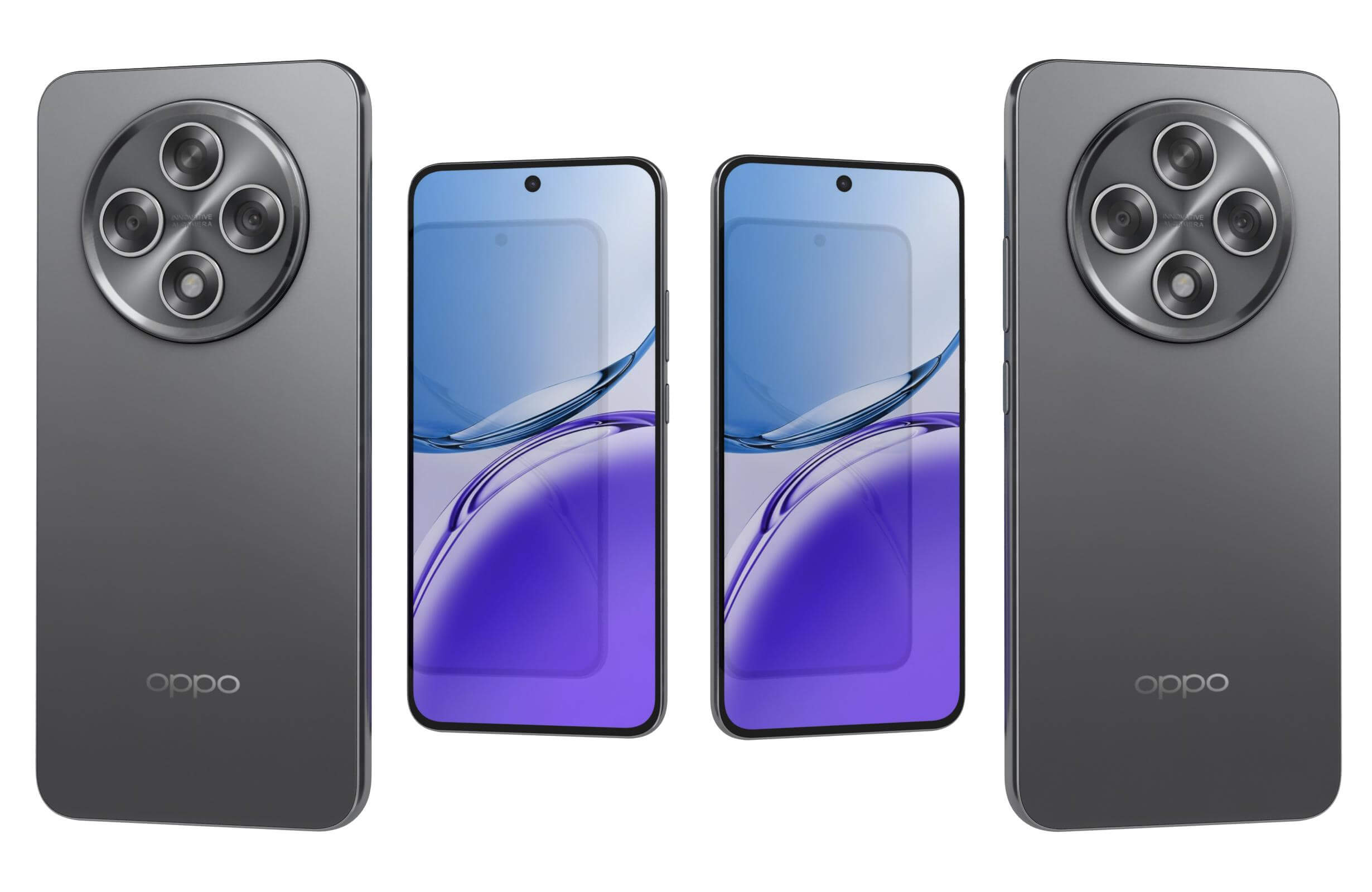 Oppo A3 2024 All Colors - 3D Model by Rever_Art