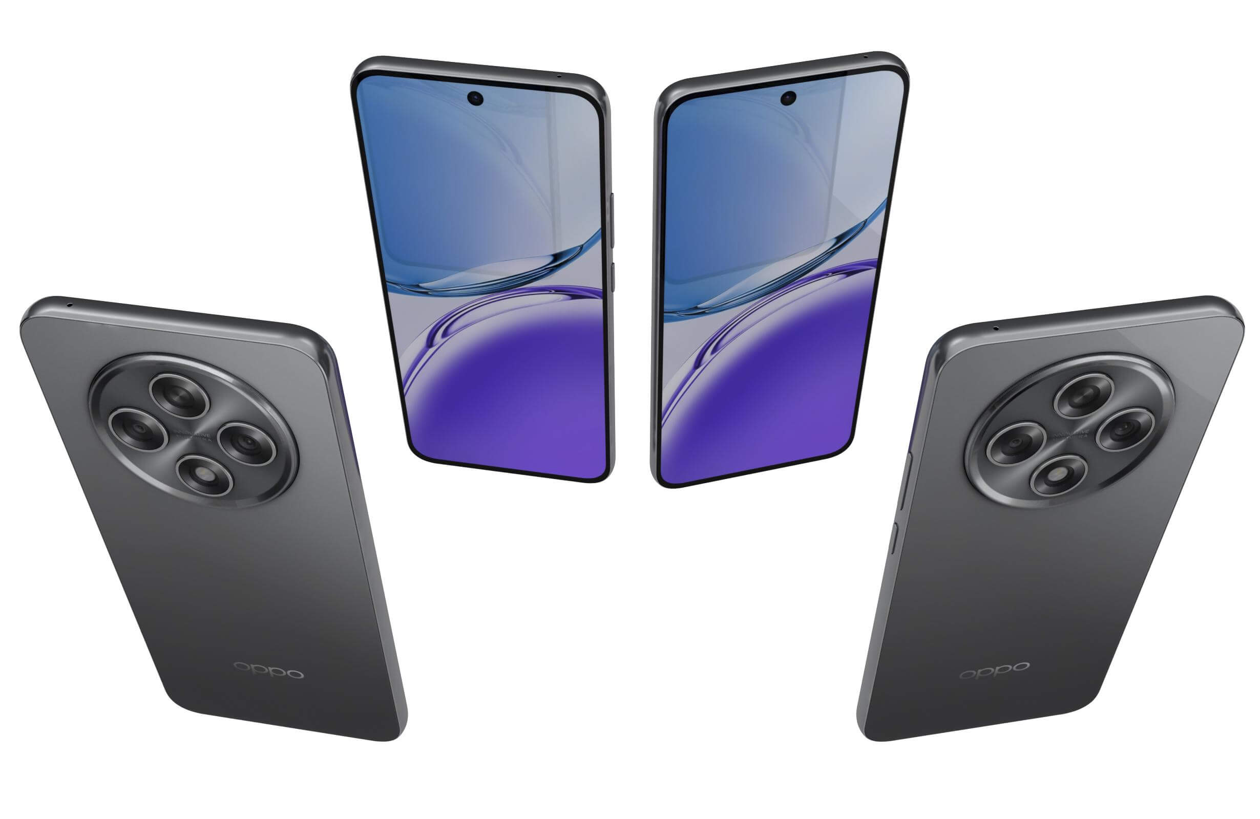 Oppo A3 2024 All Colors - 3D Model by Rever_Art