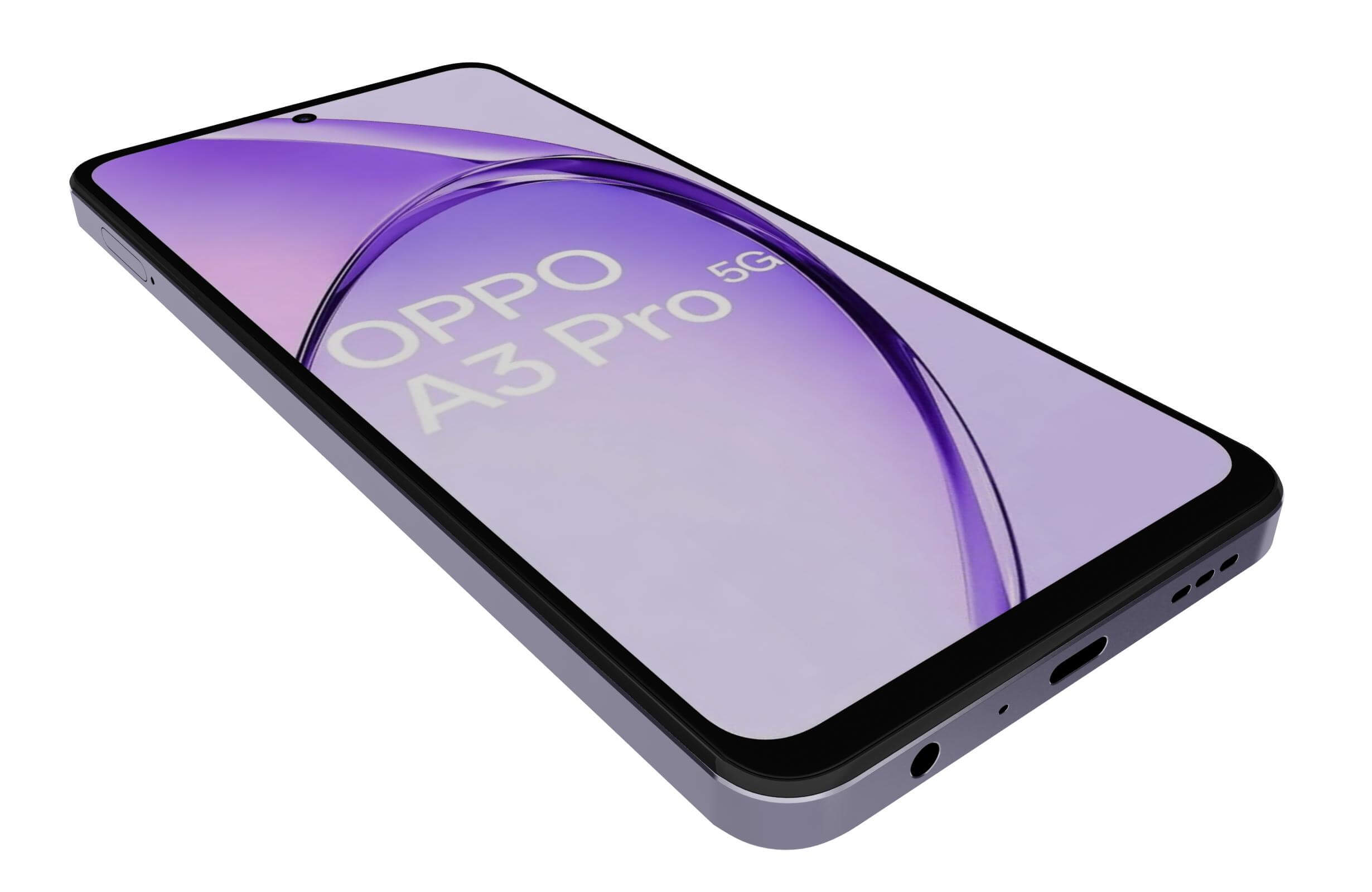 Oppo A3 Pro 5G Moonlight Purple - 3D Model by Rever_Art