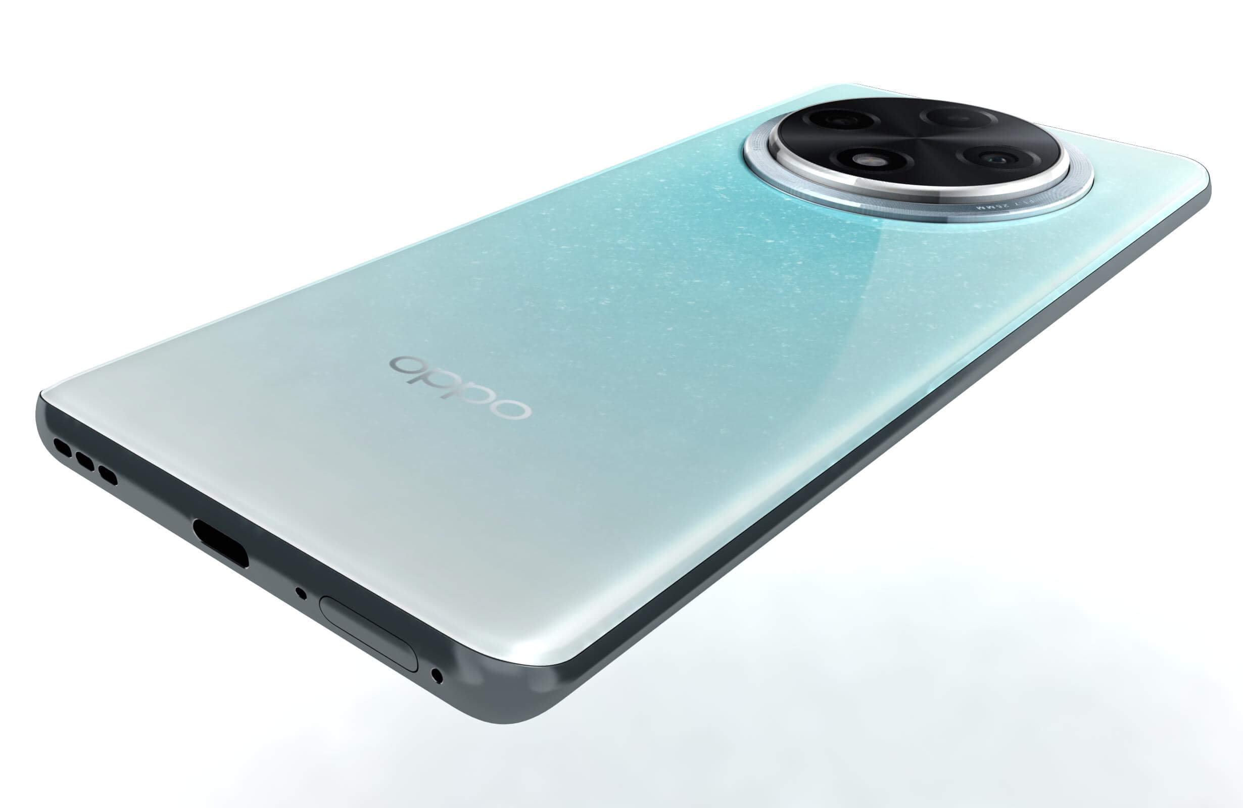 Oppo A3 Pro Blue - 3D Model by Rever_Art