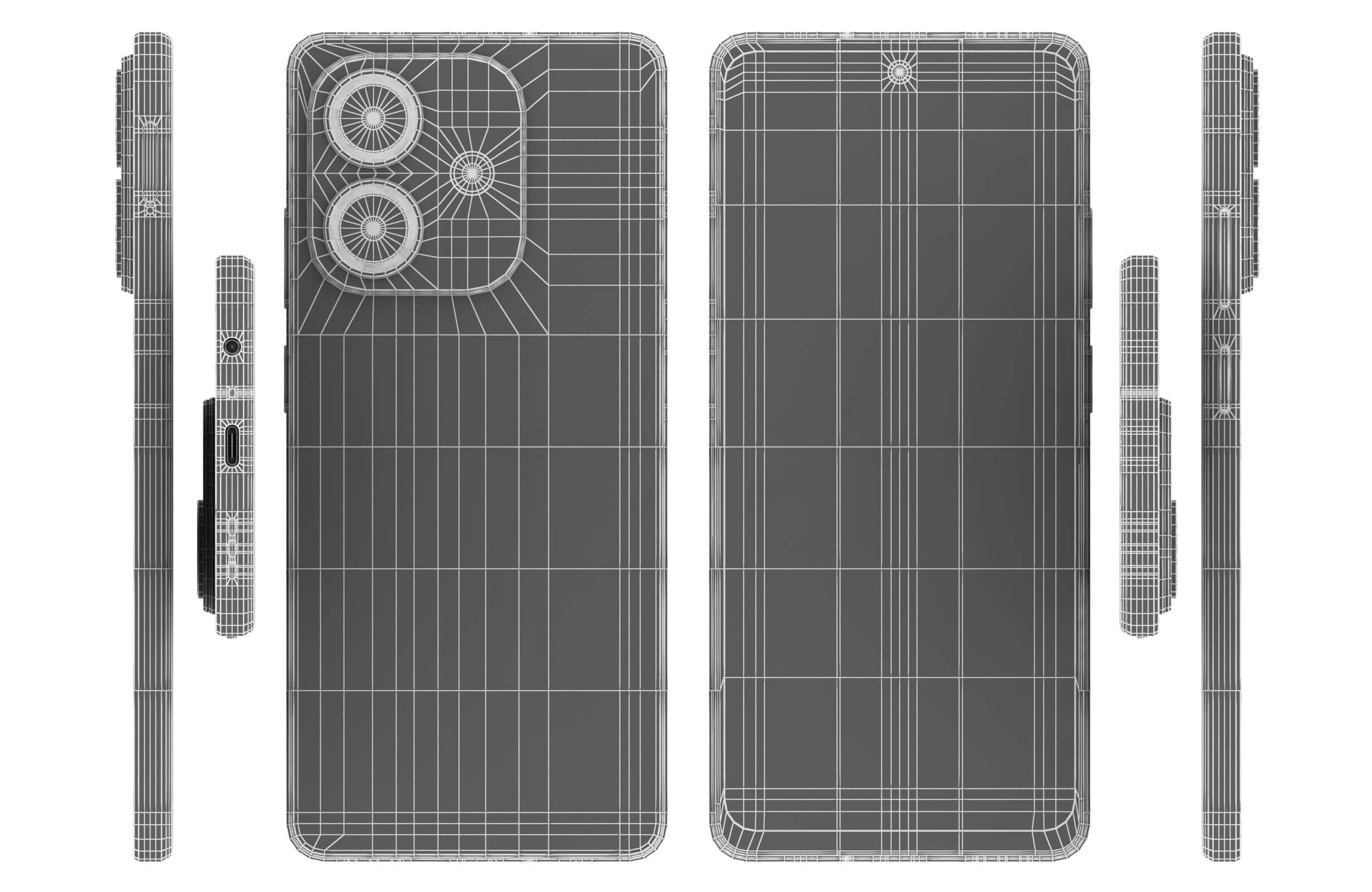 Oppo A3X 5G All Colors - 3D Model by Rever_Art