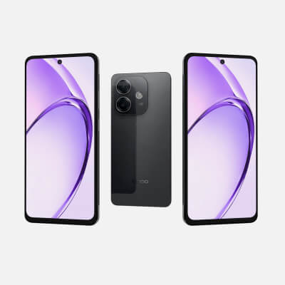 Oppo A3X 5G Black - 3D Model by Rever_Art