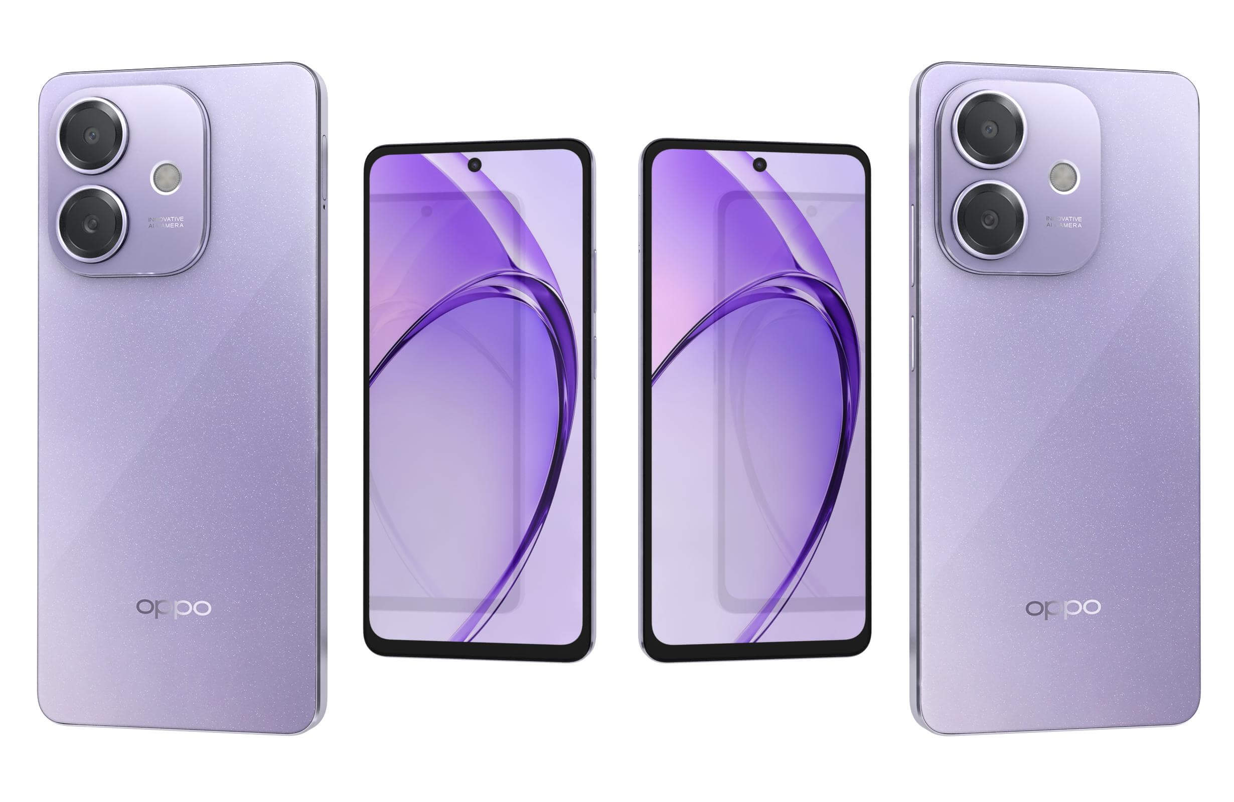 Oppo A3X 5G Purple - 3D Model by Rever_Art