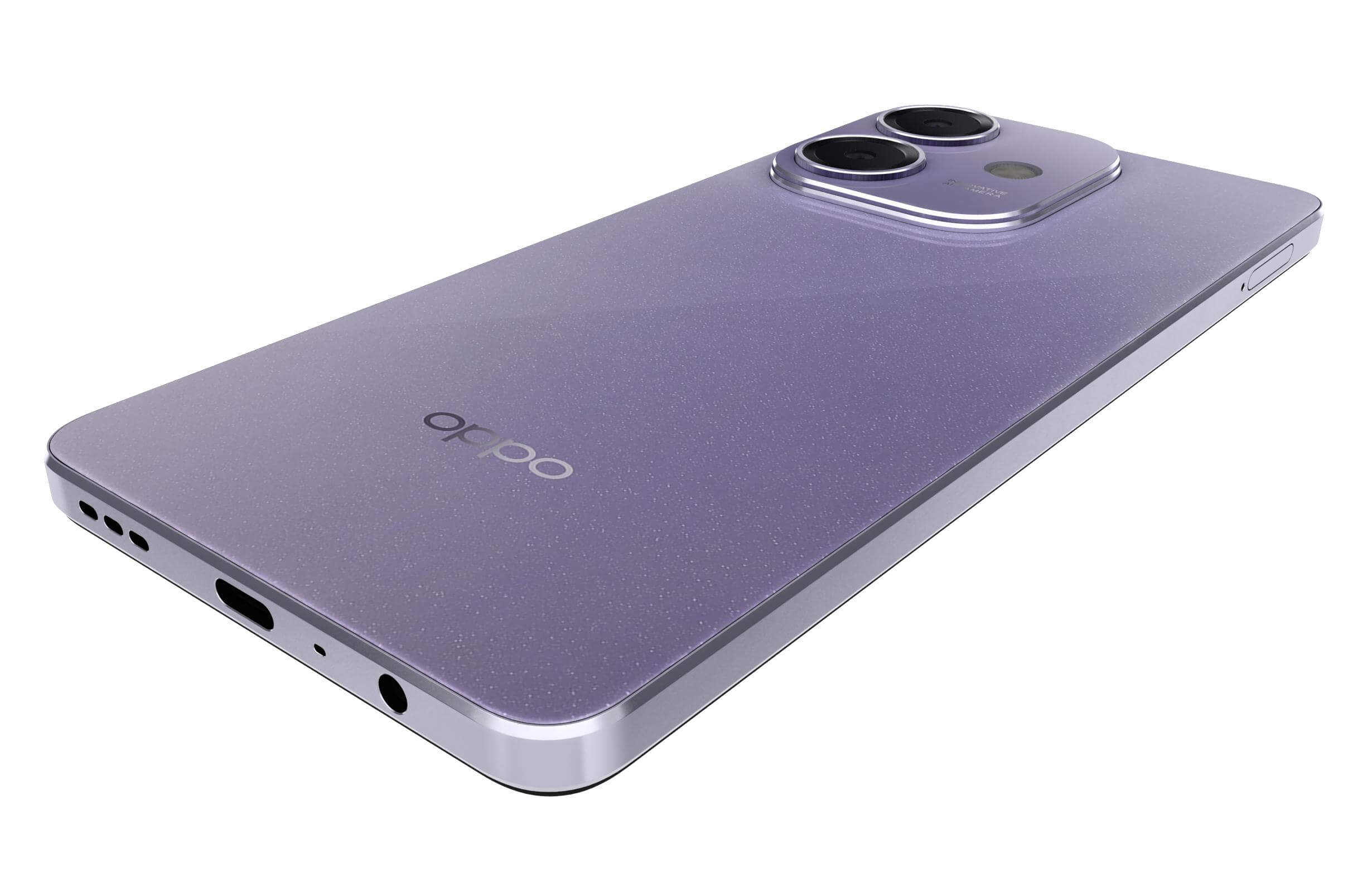 Oppo A3X 5G Purple - 3D Model by Rever_Art