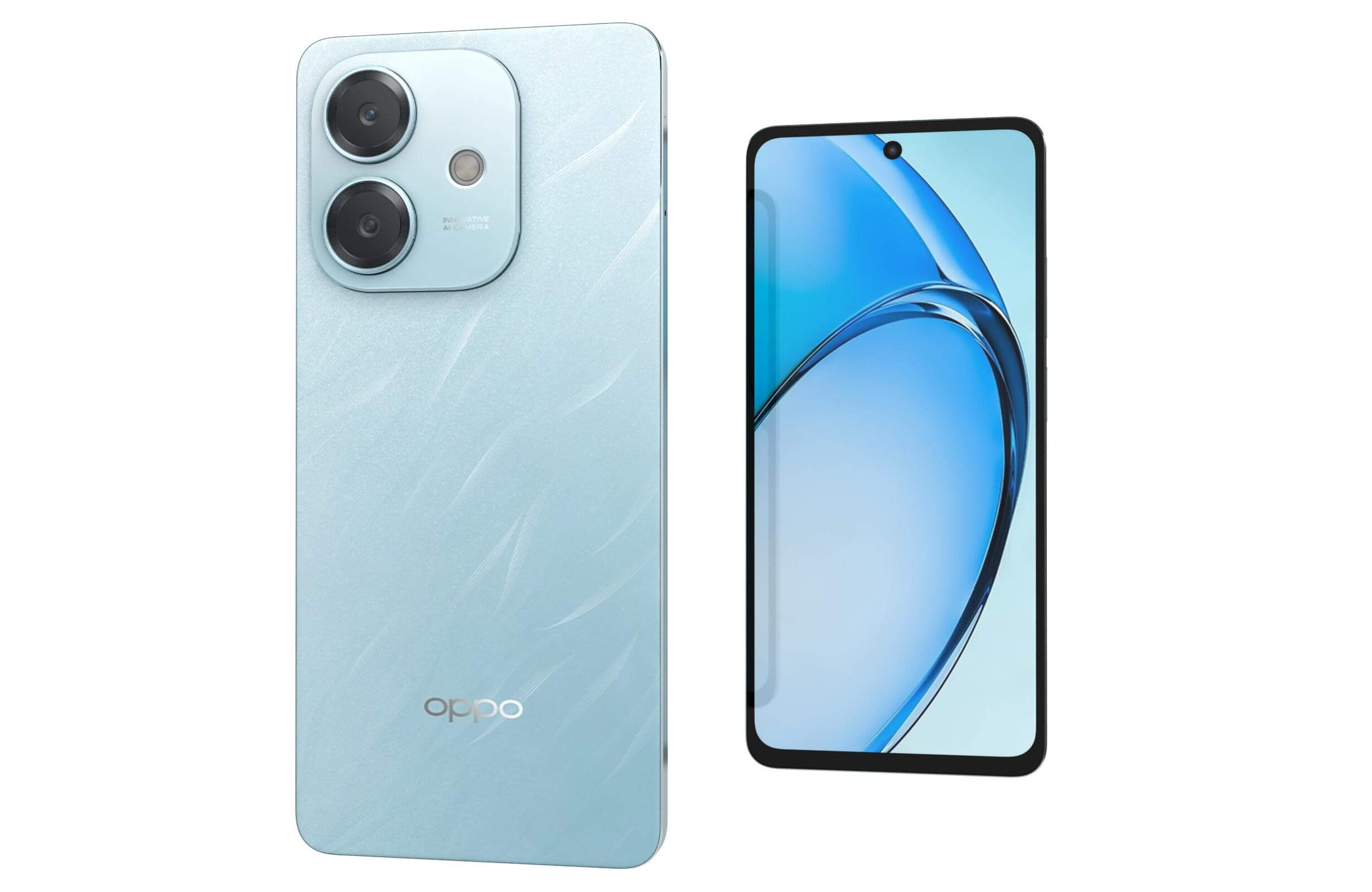 Oppo A3X Ocean Blue - 3D Model by Rever_Art