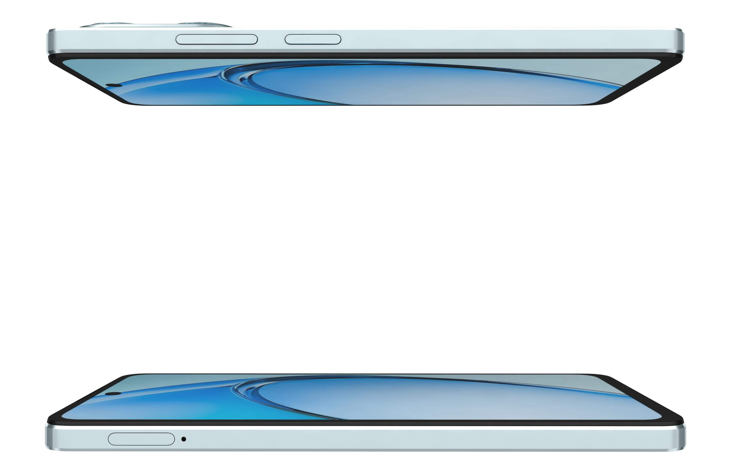 Oppo A3X Ocean Blue - 3D Model by Rever_Art