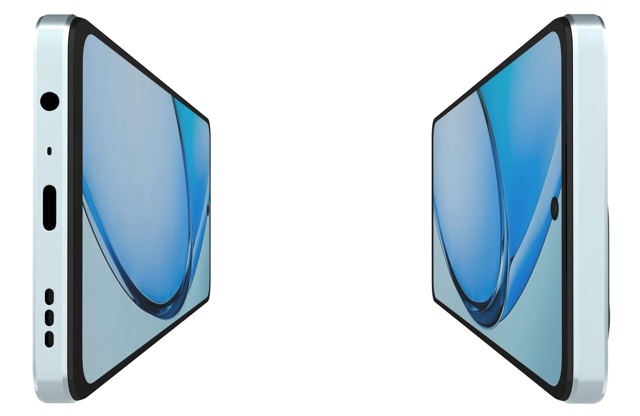 Oppo A3X Ocean Blue - 3D Model by Rever_Art