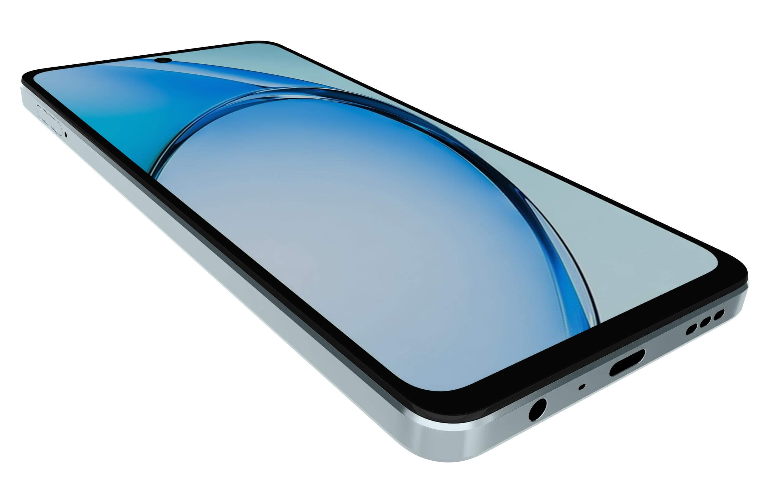 Oppo A3X Ocean Blue - 3D Model by Rever_Art