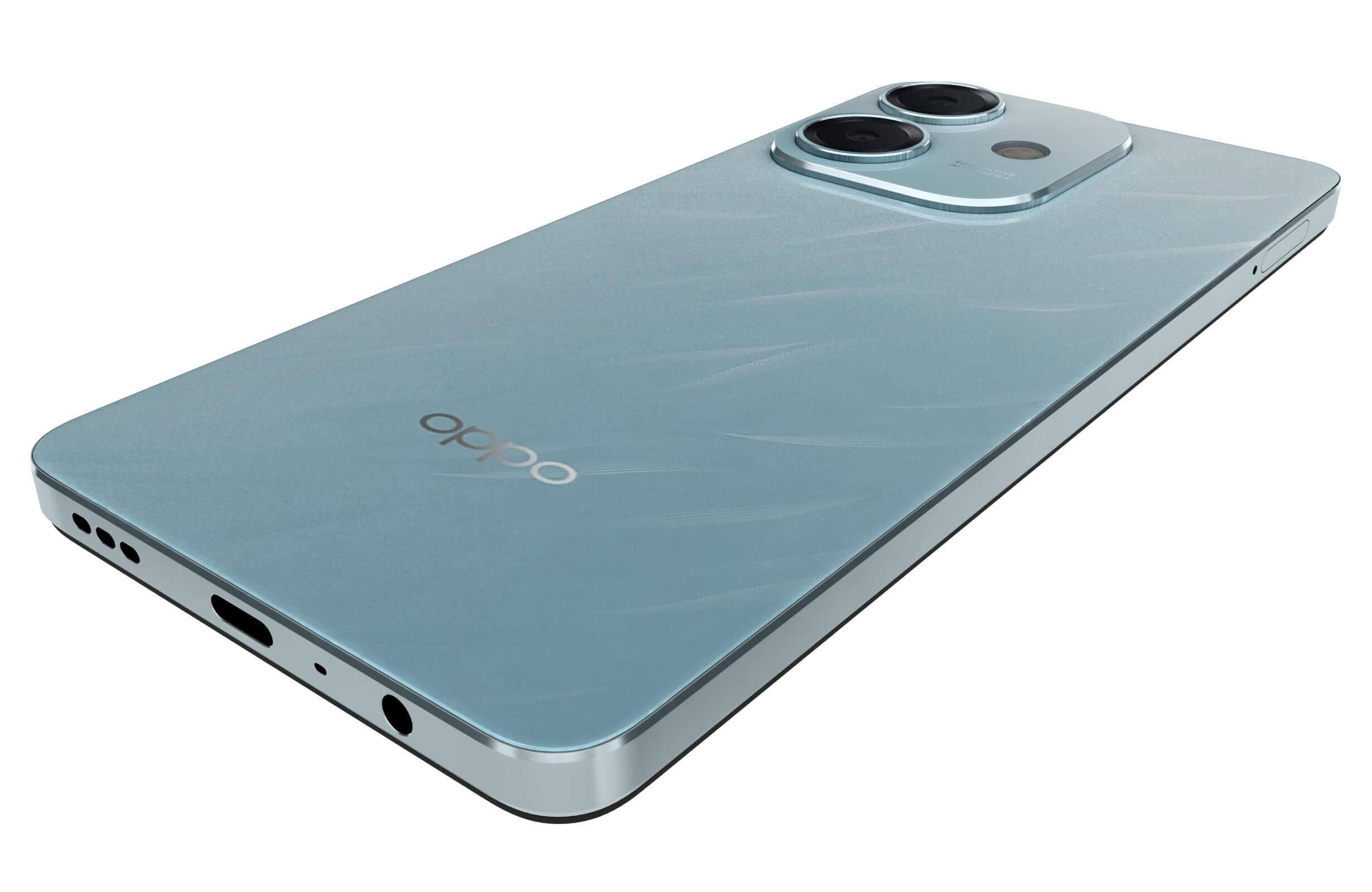 Oppo A3X Ocean Blue - 3D Model by Rever_Art