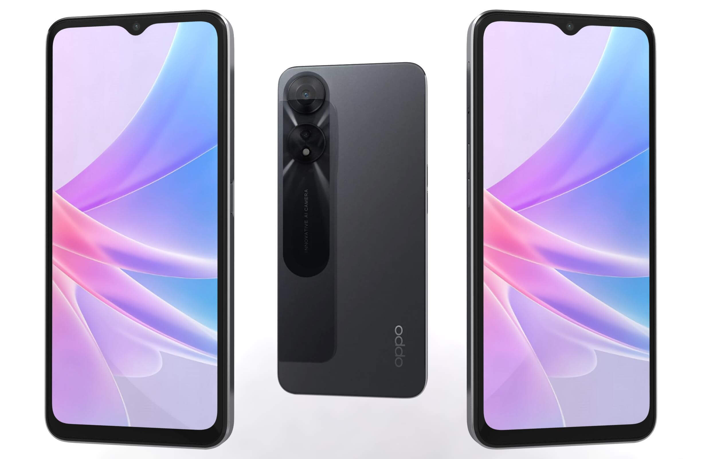 Oppo A58 All Colors - 3D Model by Rever_Art