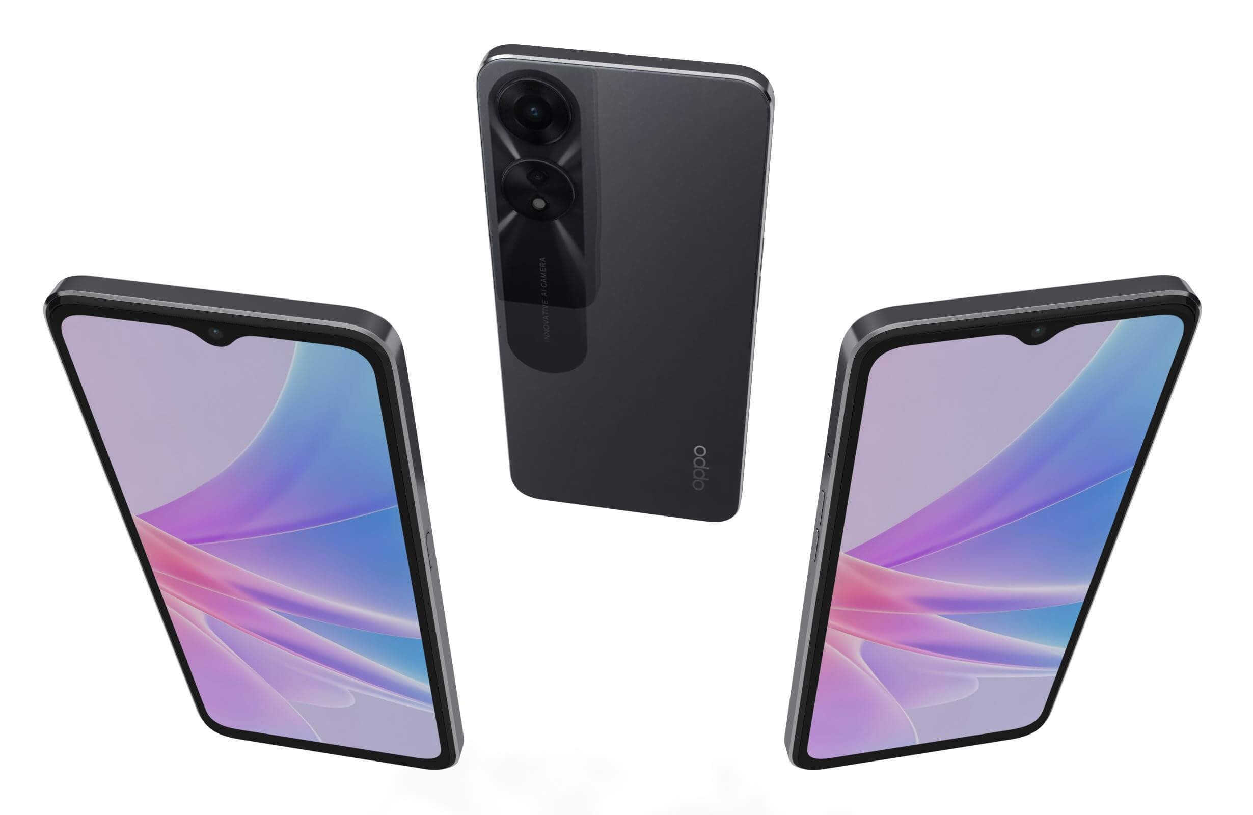 Oppo A58 All Colors - 3D Model by Rever_Art