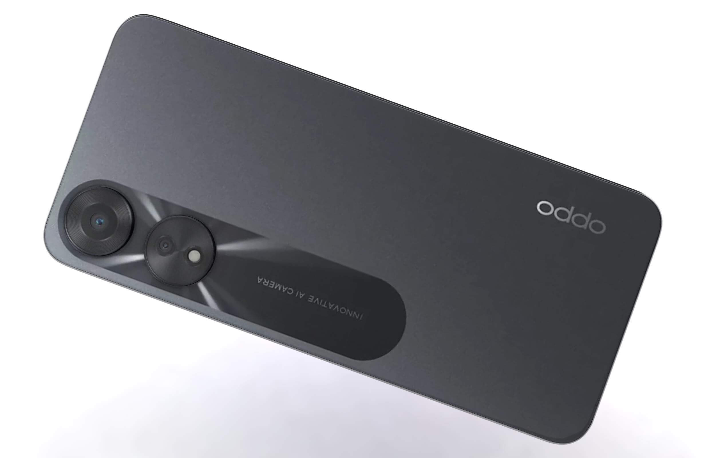 Oppo A58 Black - 3D Model by Rever_Art